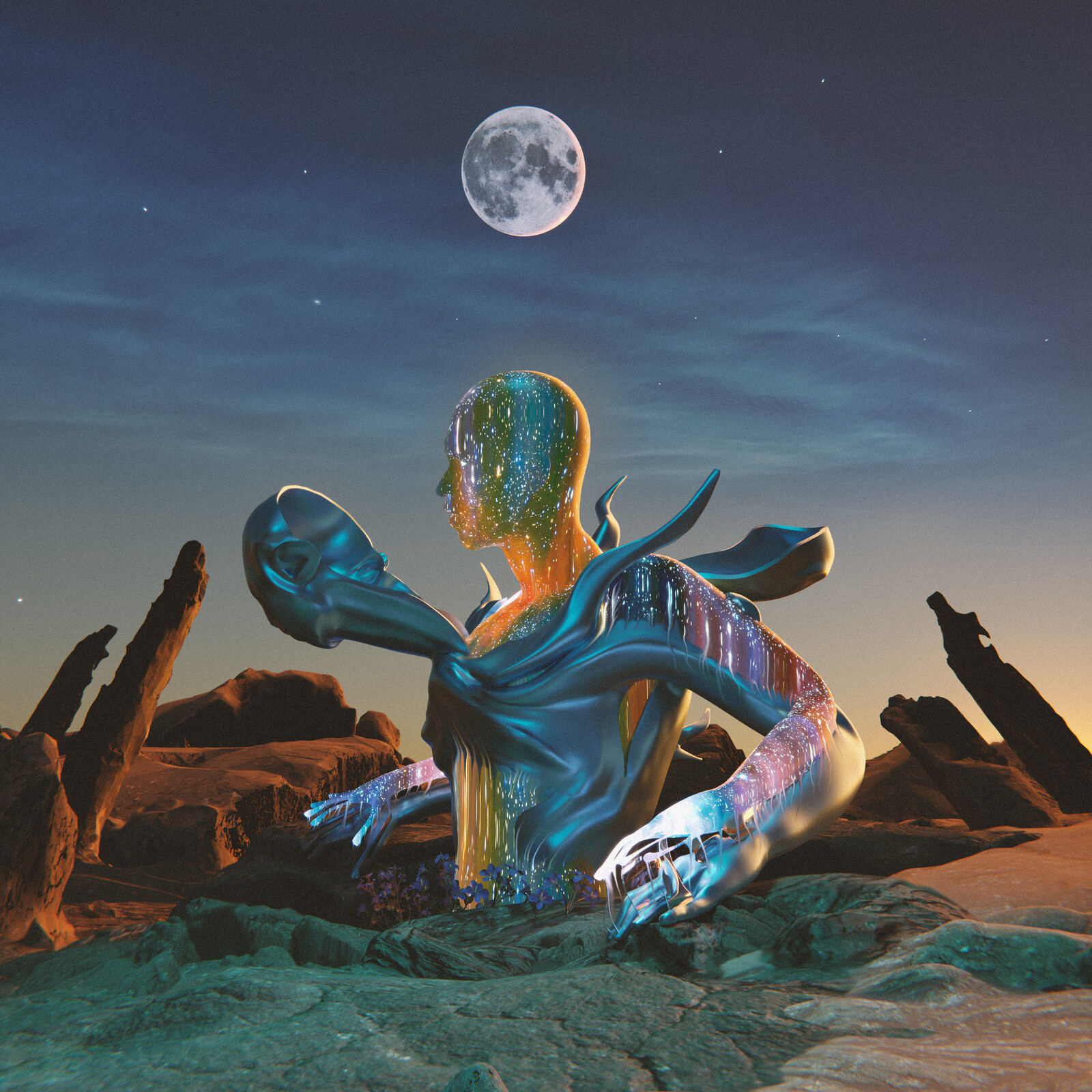 Initial Visuals - Divine Realm Emergence