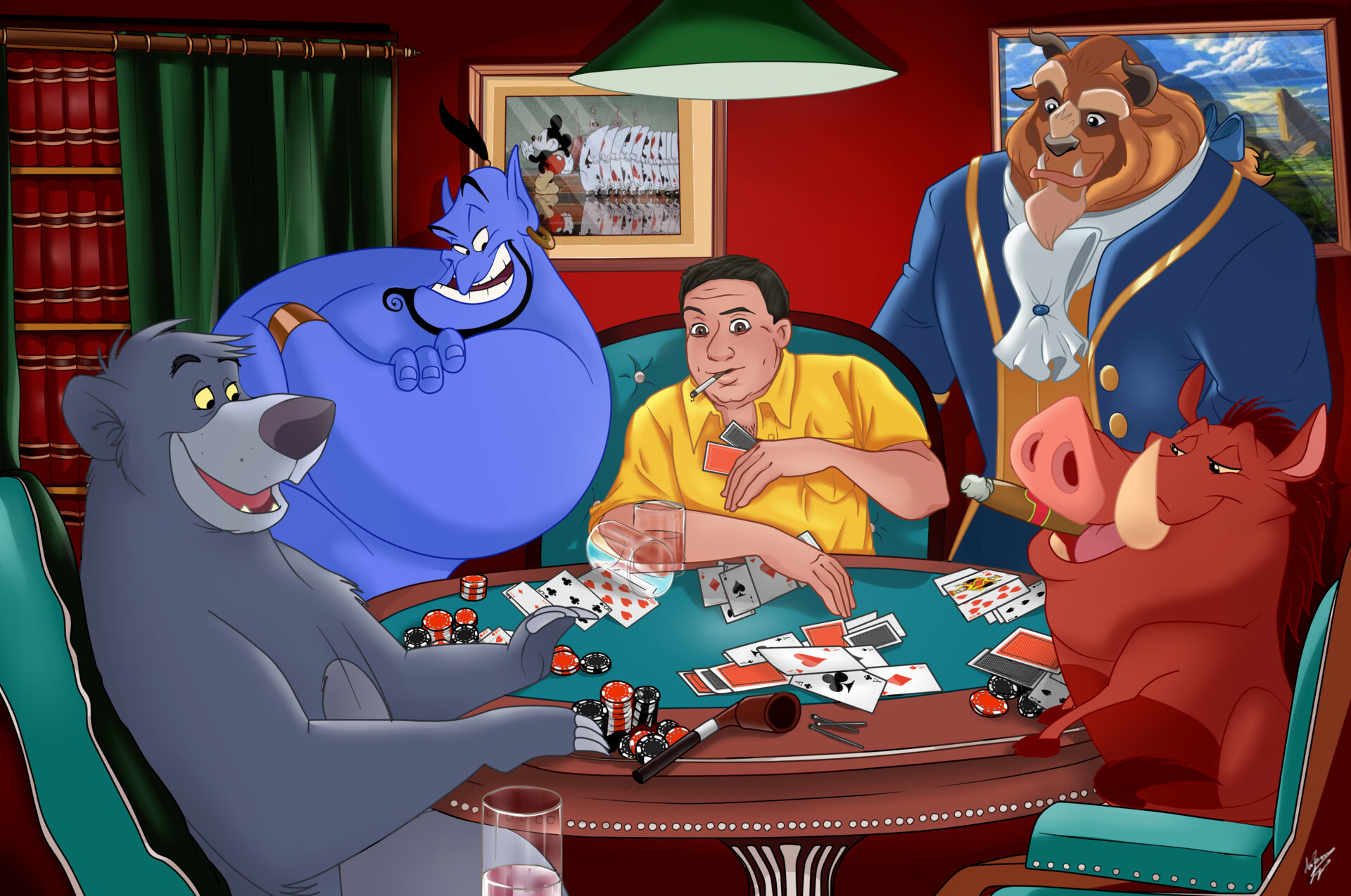 ArtStation - Disney Portrait | Commissions