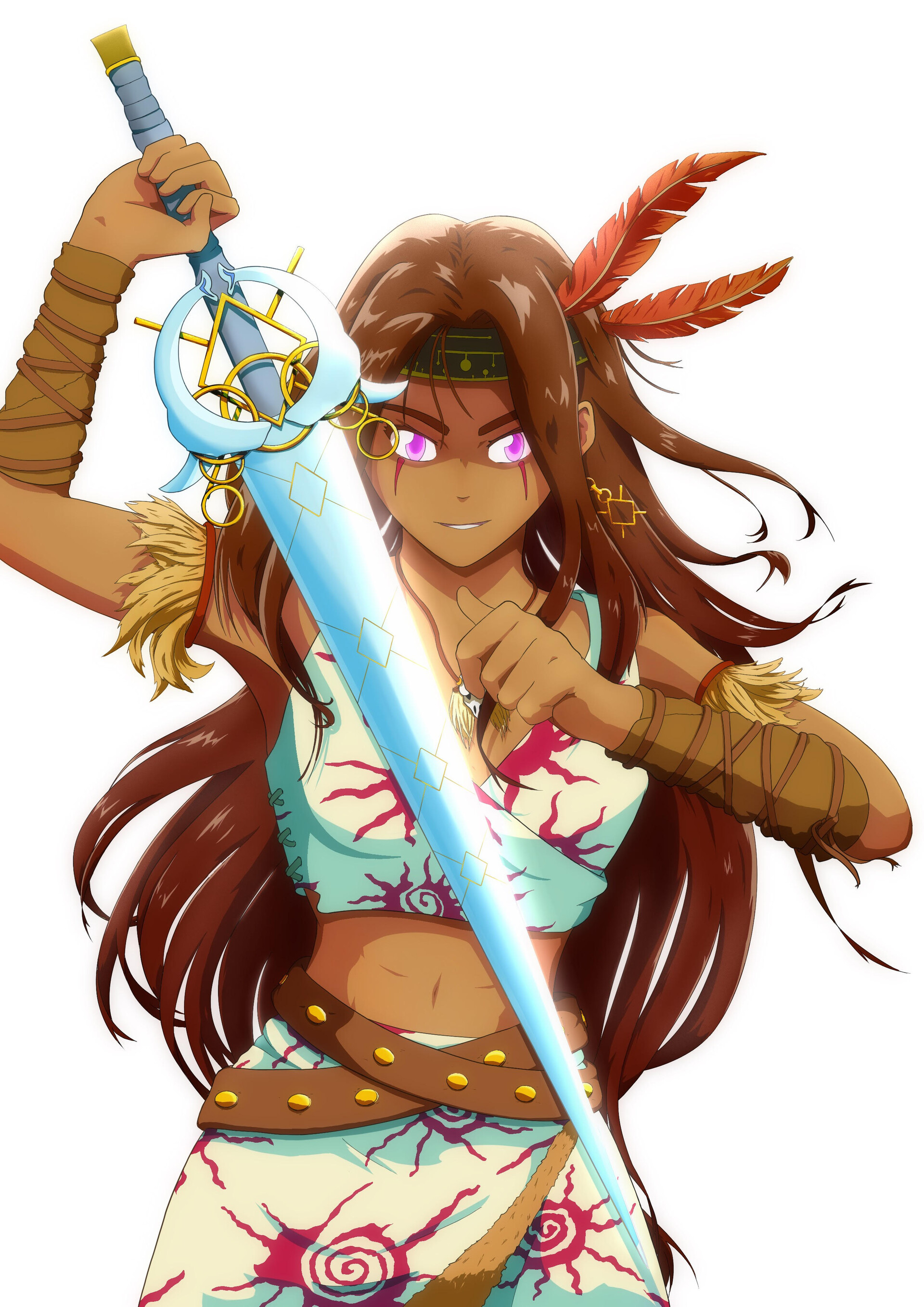 ArtStation - Little Cheyenne Warrior