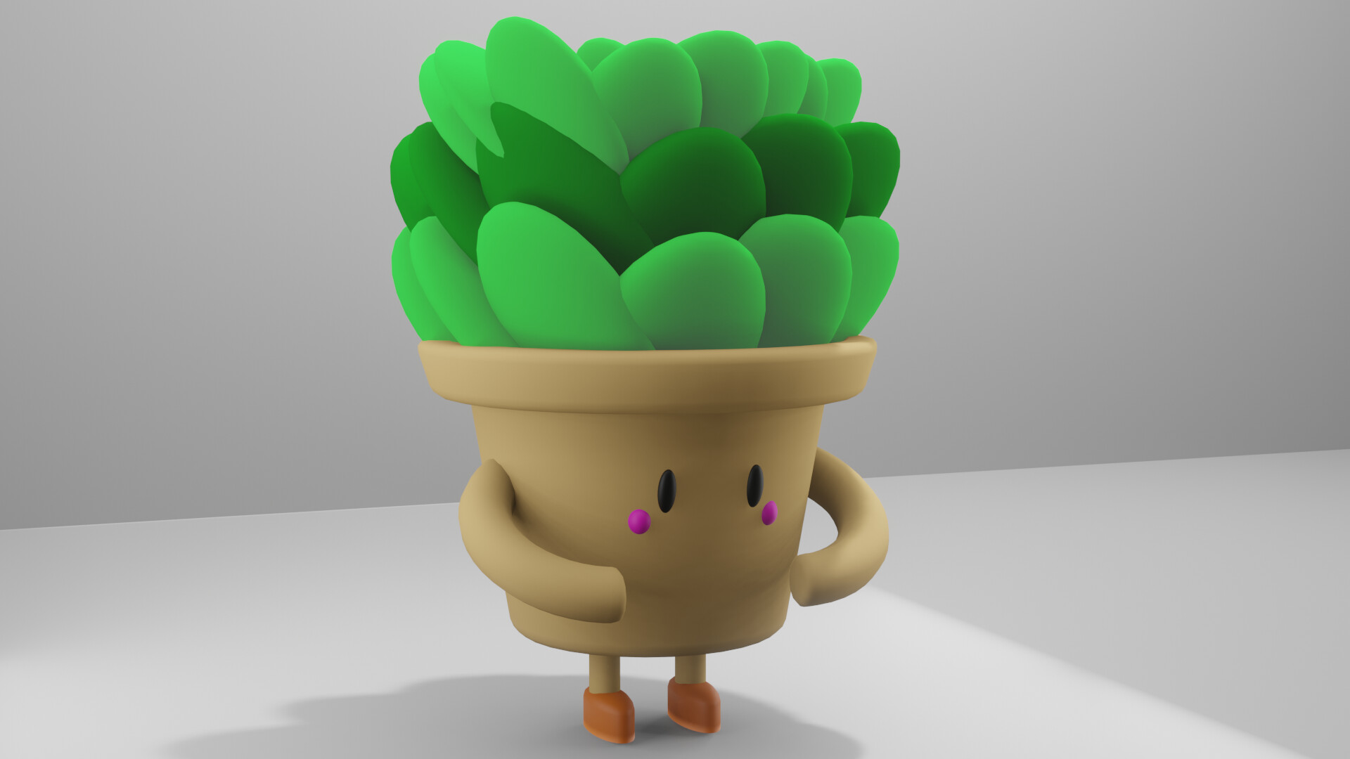 ArtStation - a very sweet flower pot