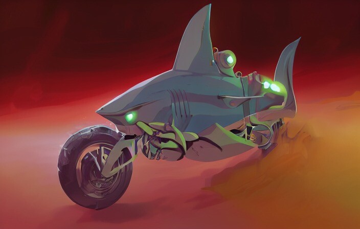 Nicholas Boxall - Shark Amphibious Bike