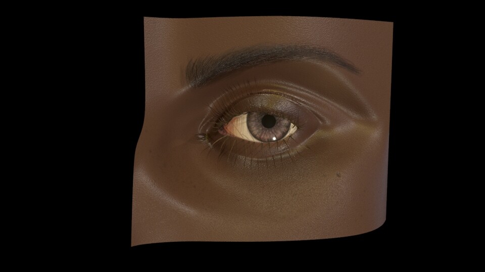 ArtStation - Realistic eye