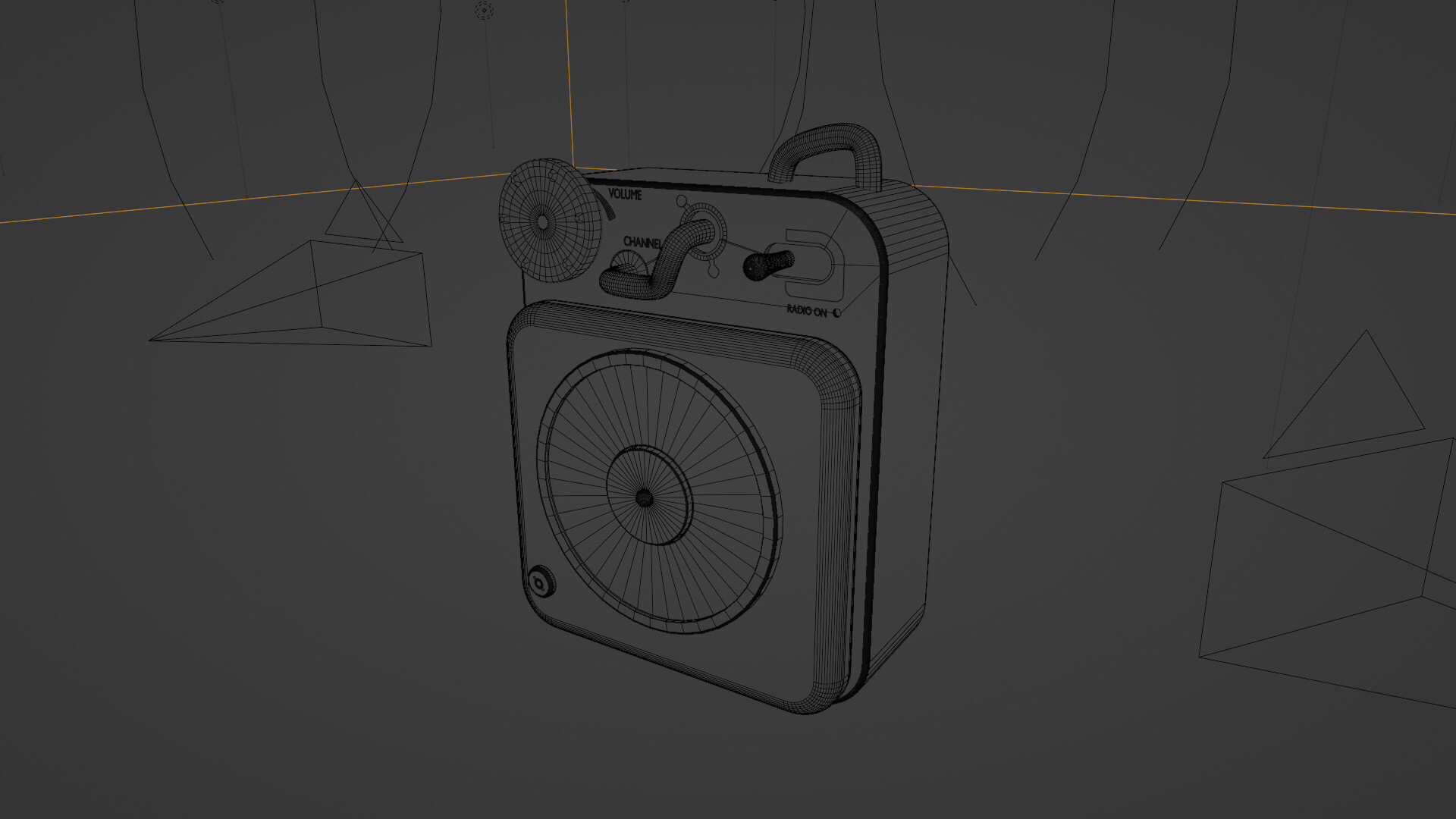 S Visual - Radio + Bluetooth Speaker (Retro Style)