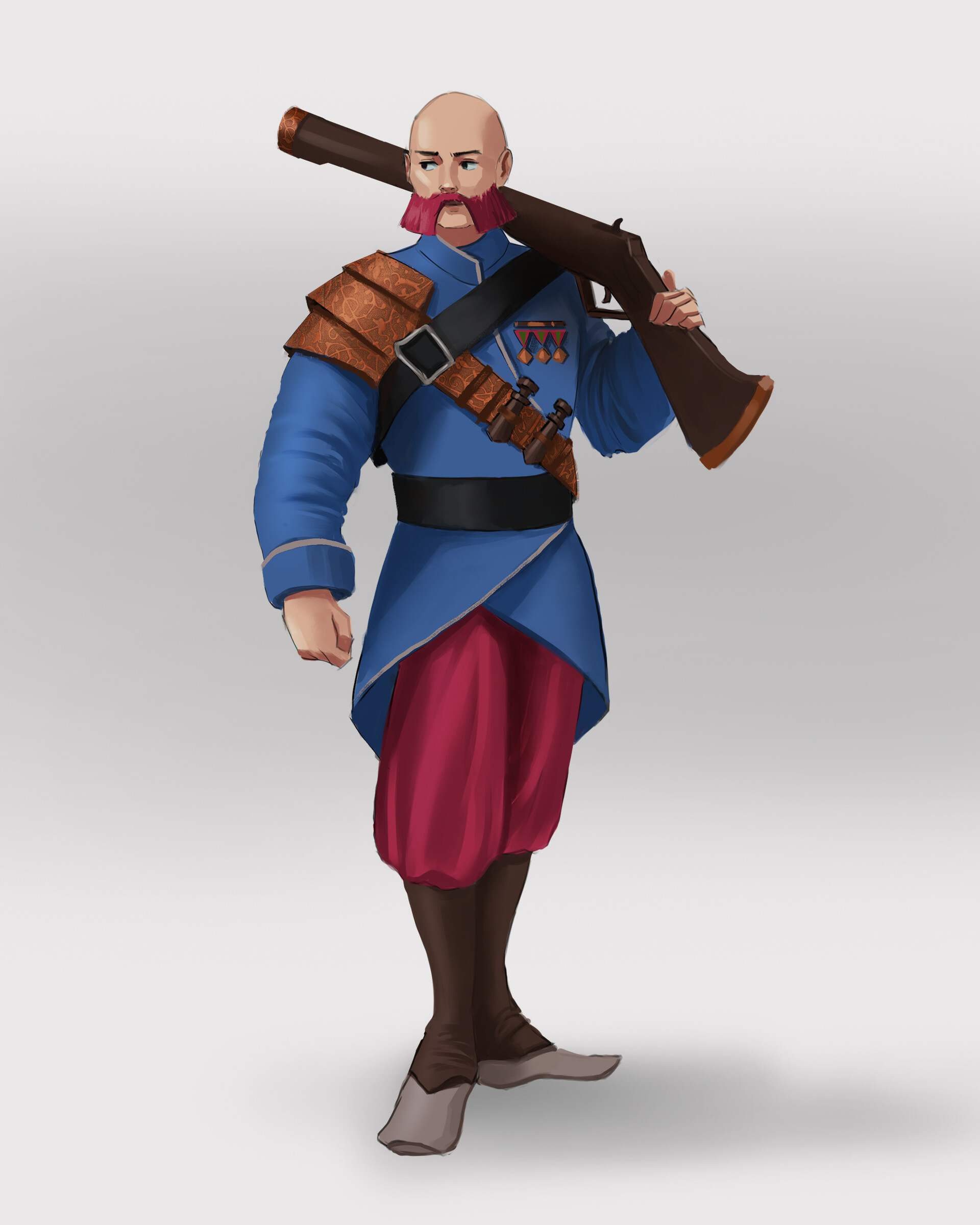 ArtStation - Musketeer - Character Design