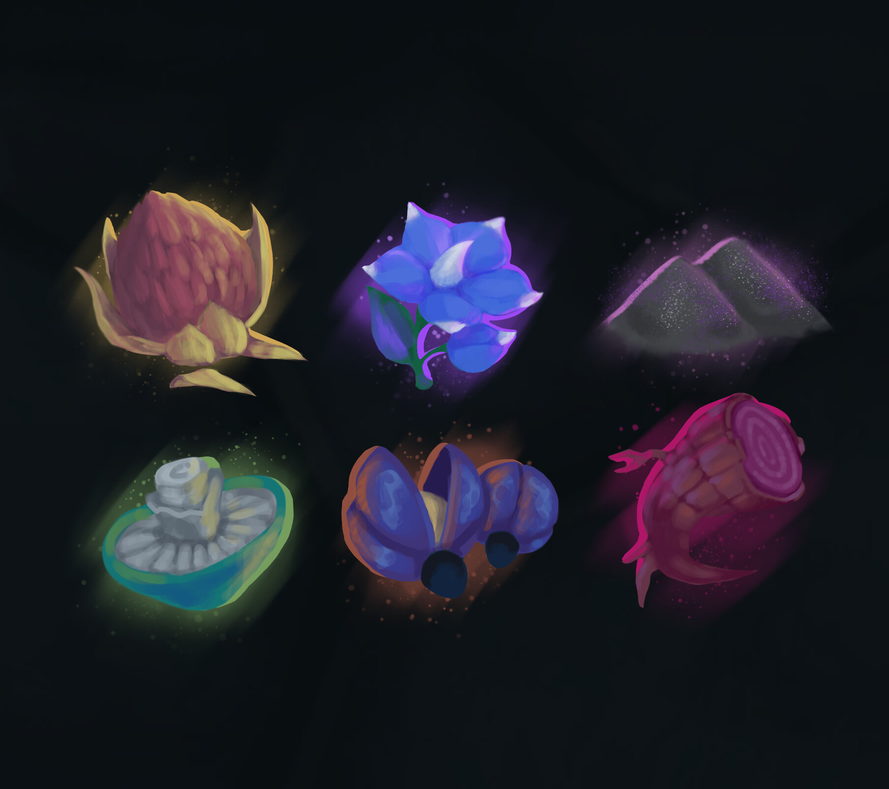 ArtStation - Fantasy alchemy ingredients