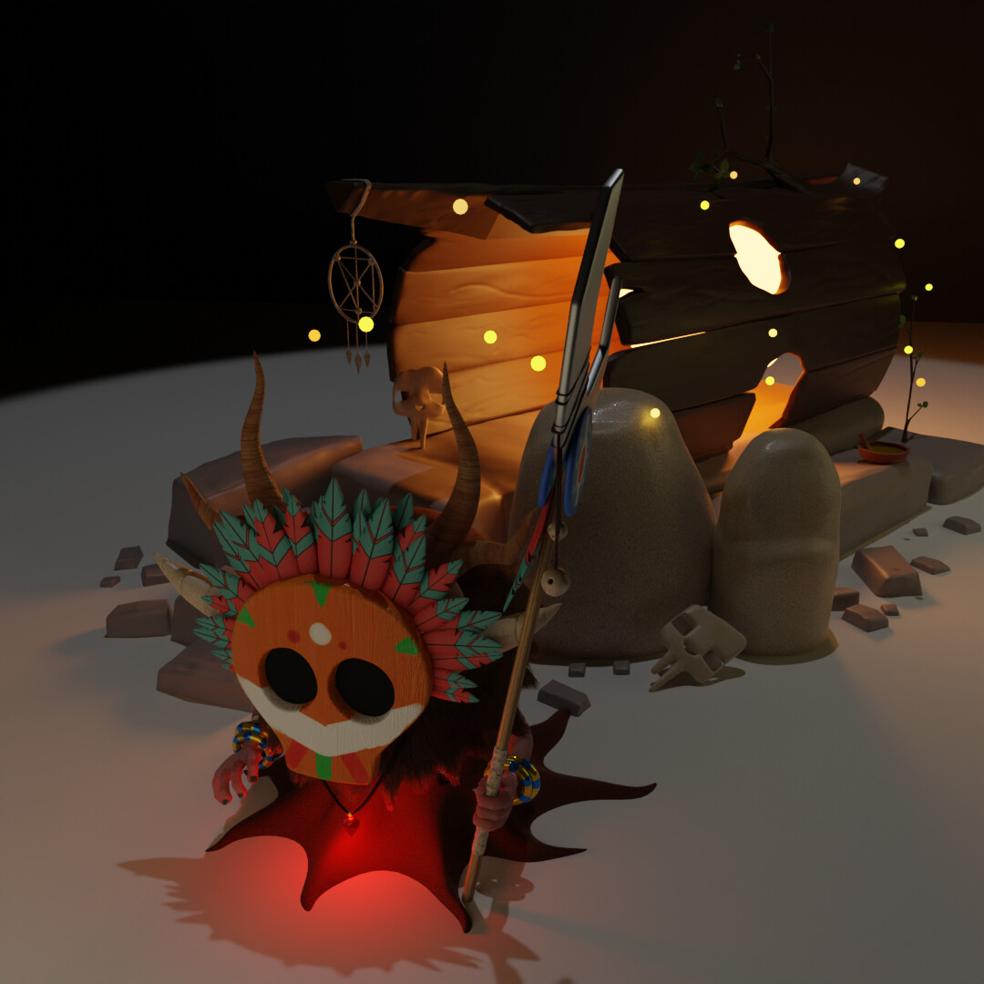 ArtStation - Shaman/house