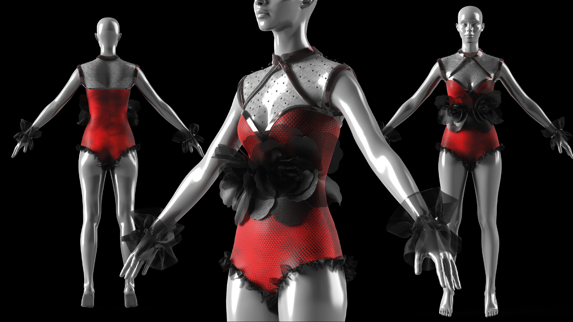 ArtStation - Fancy woman bikini