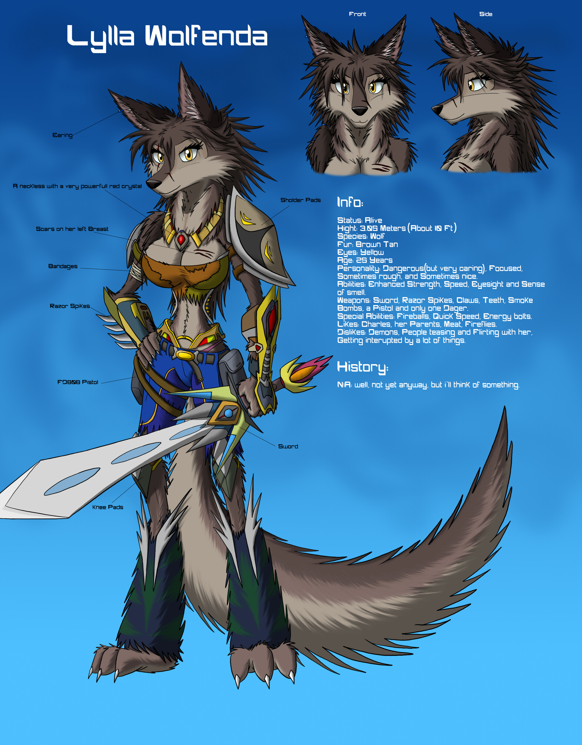 ArtStation - Lylla: Reference sheet