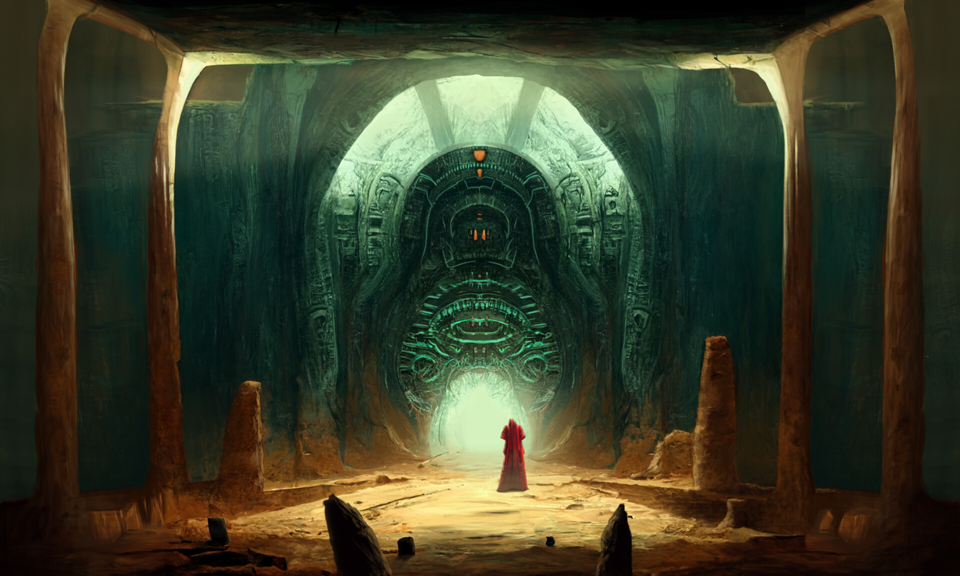ArtStation - Alien Tomb