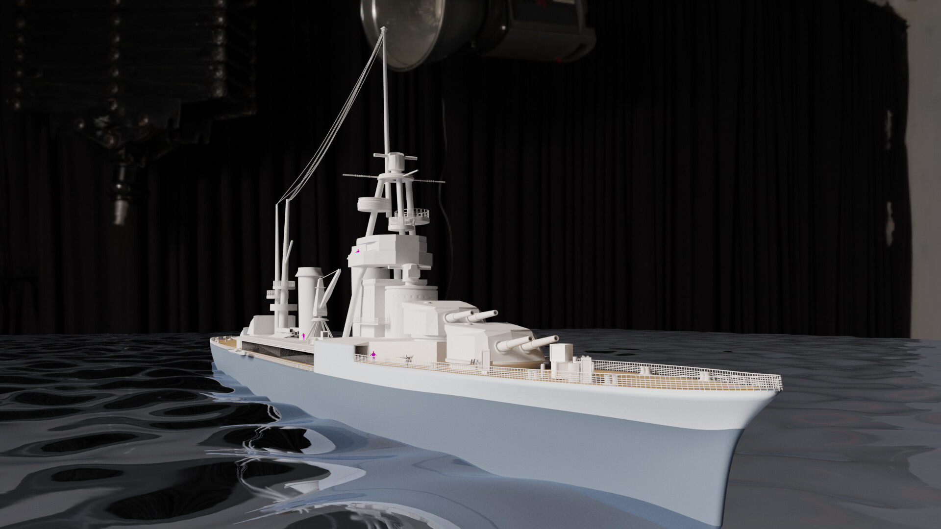 ArtStation - Naval Suffren battleship