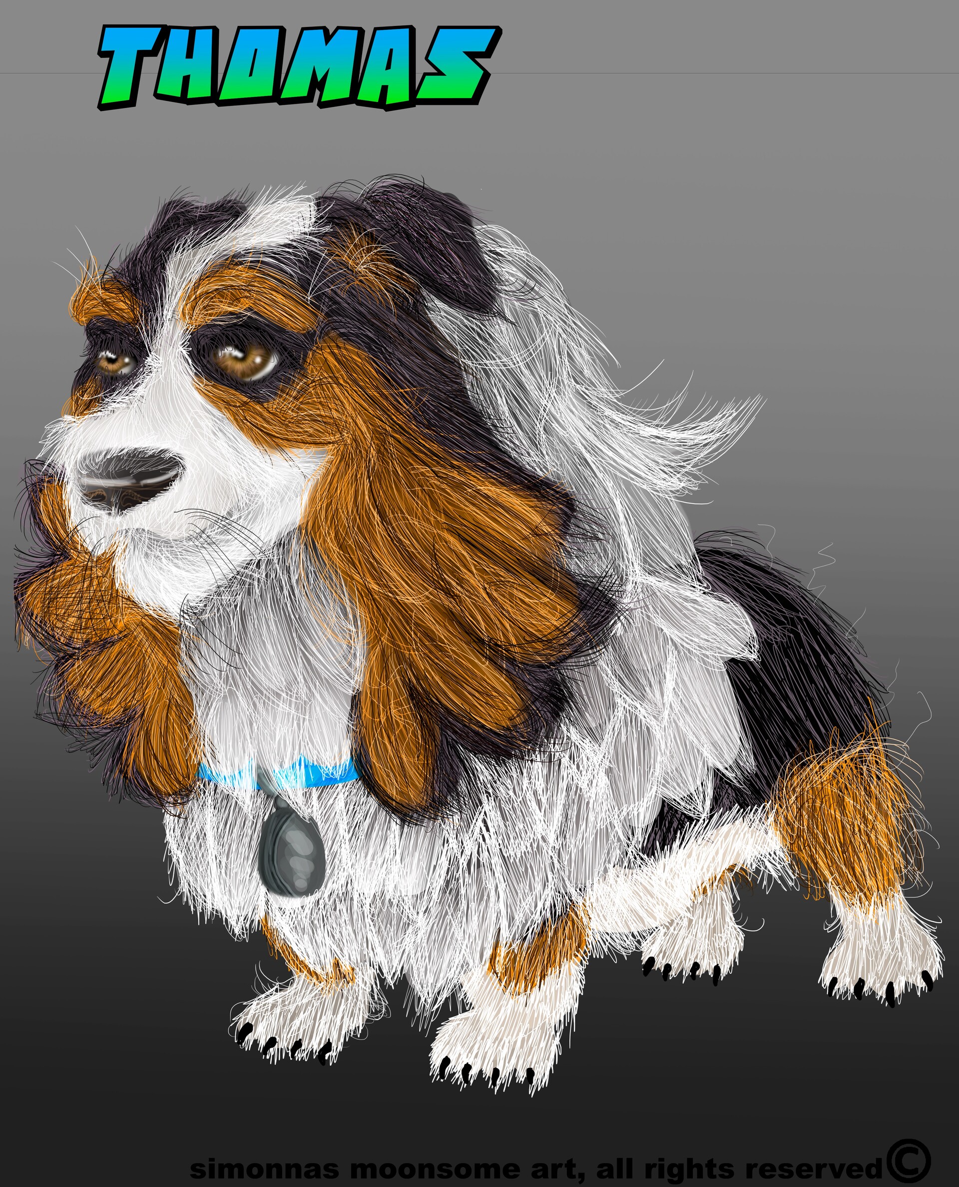 ArtStation - Thomas drawing