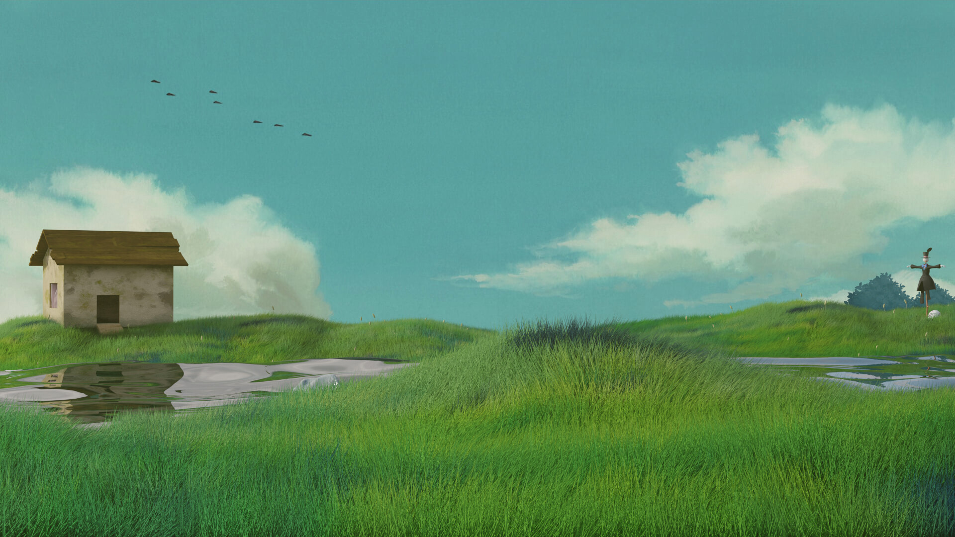 ArtStation - Calm place