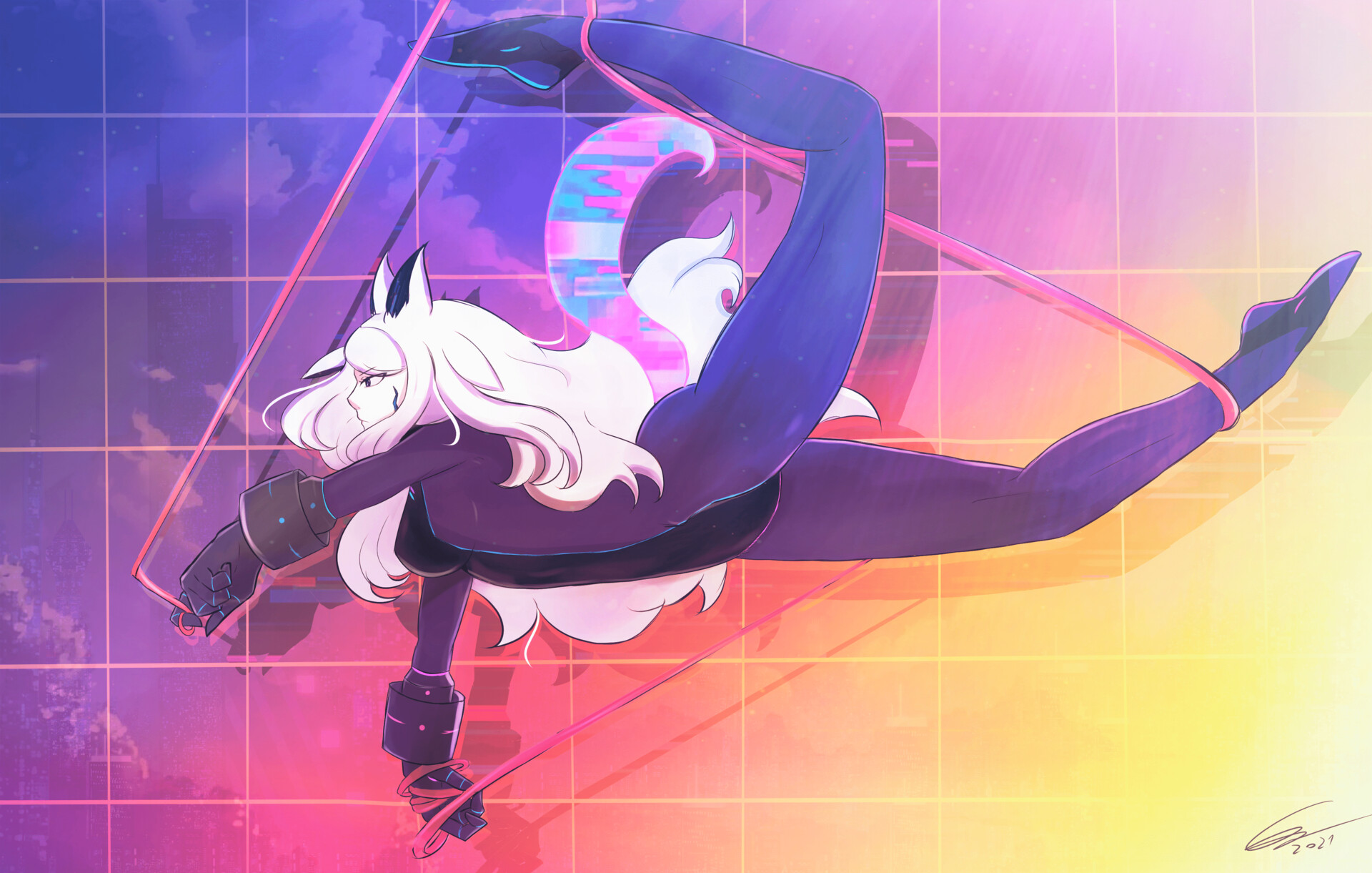 ArtStation - [Dya Rikku Vtuber FArt]