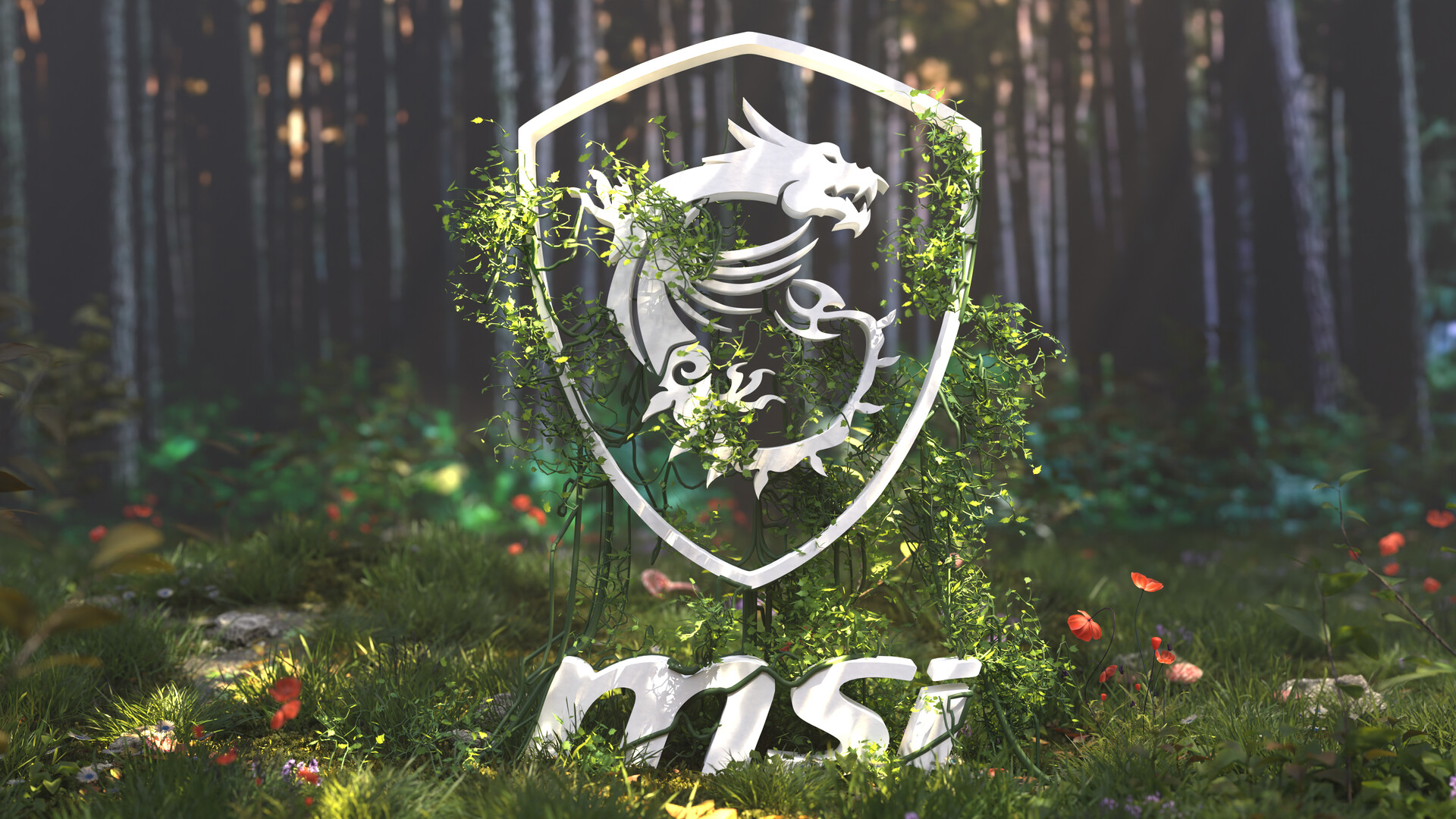 ArtStation - MSI - grow with the earth (Wallpaper)