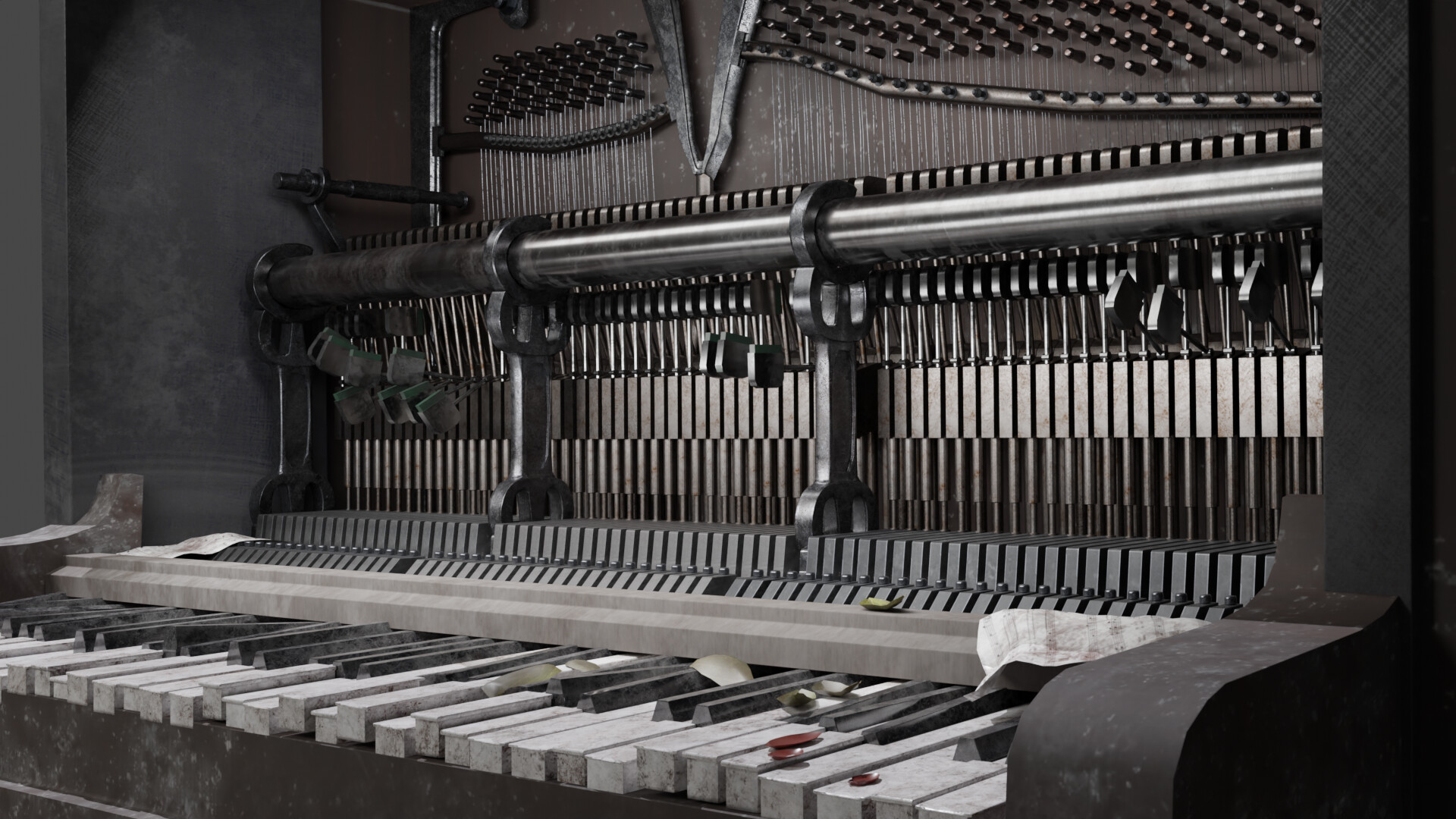 ArtStation - 3D Piano