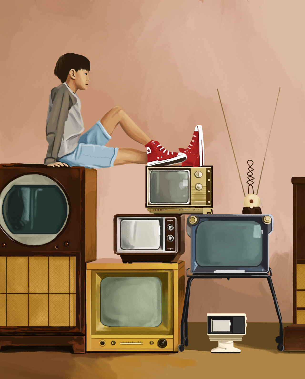 ArtStation - Television Boy