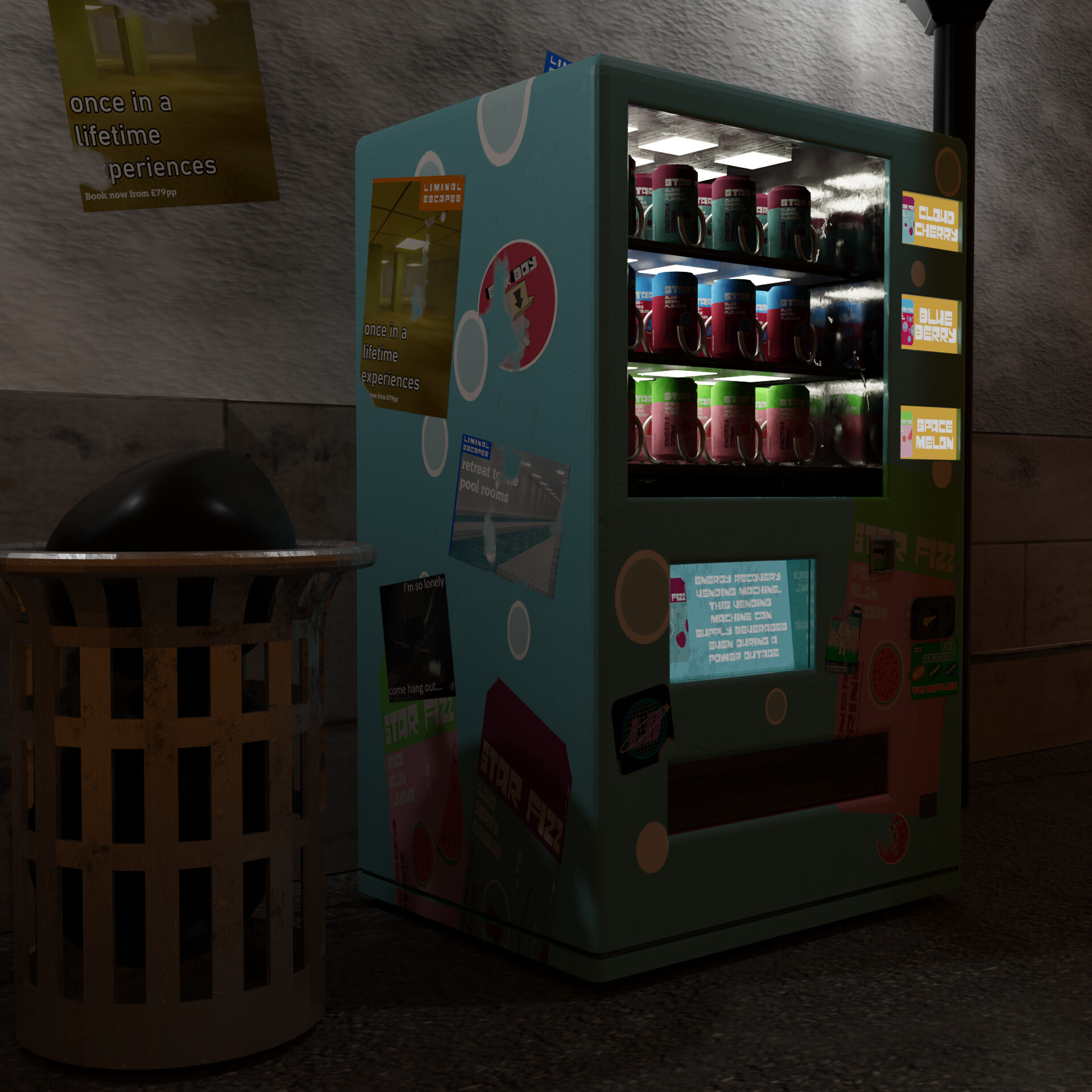 ArtStation - Star Fizz Vending Machine