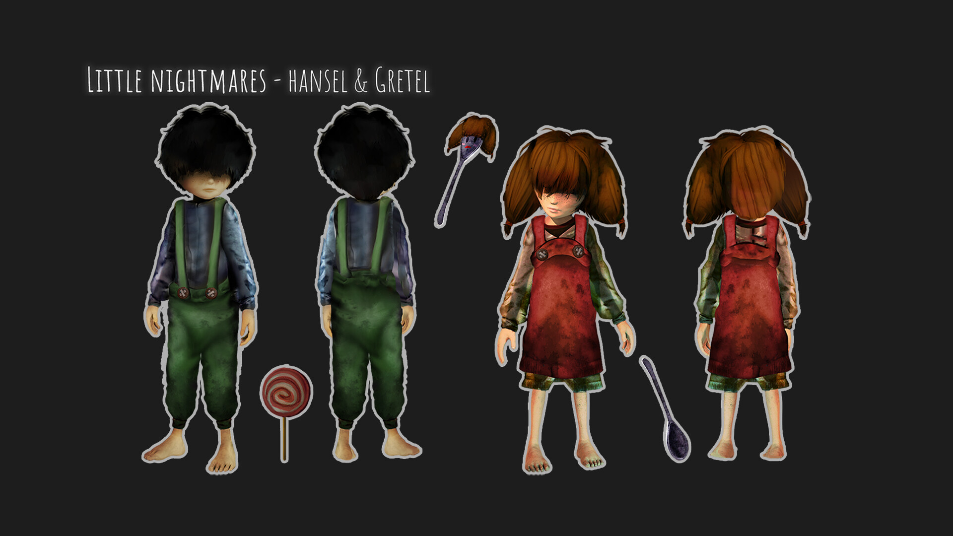 ArtStation - Color Script: Hänsel & Gretel | Little Nightmares Style