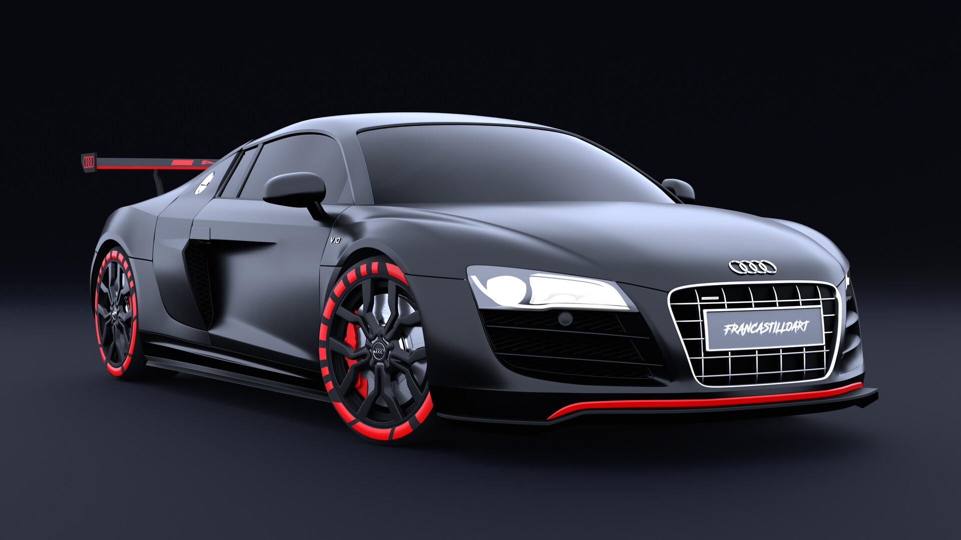 ArtStation - Audi R8 v10