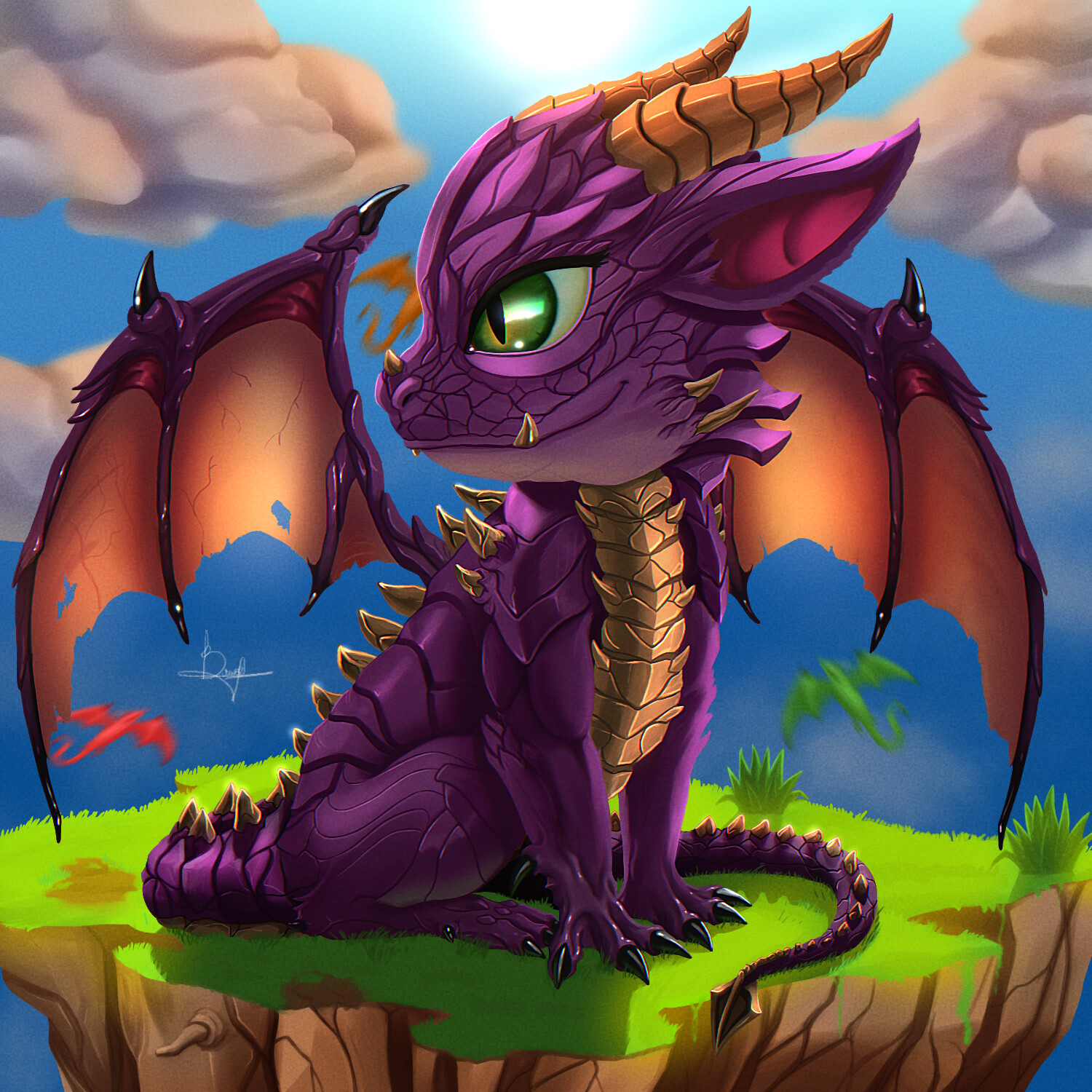 ArtStation - Dragon OC