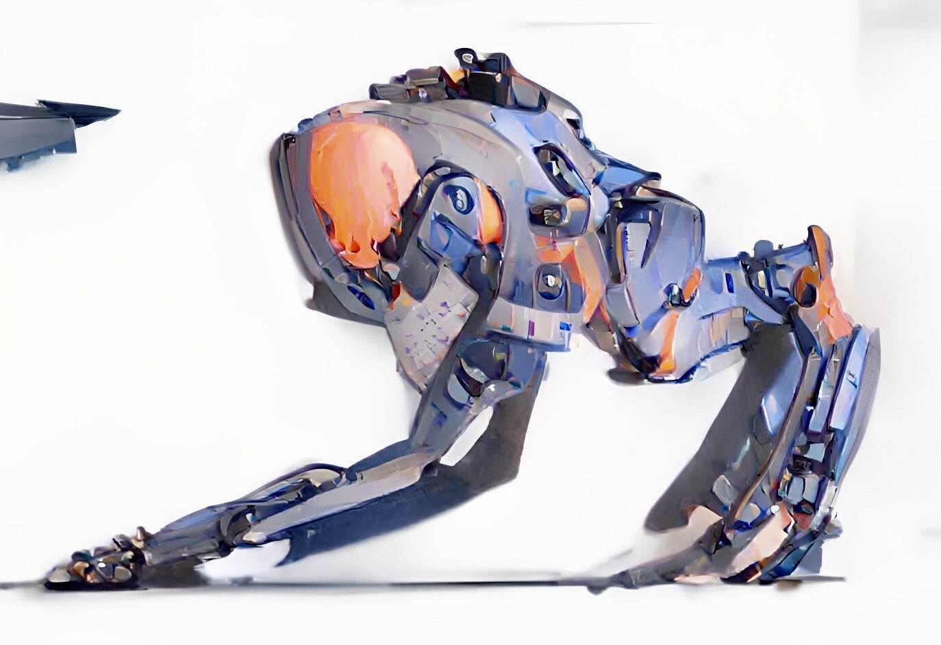 ArtStation - Mech sketches post-processed A.I. variety examples using ...