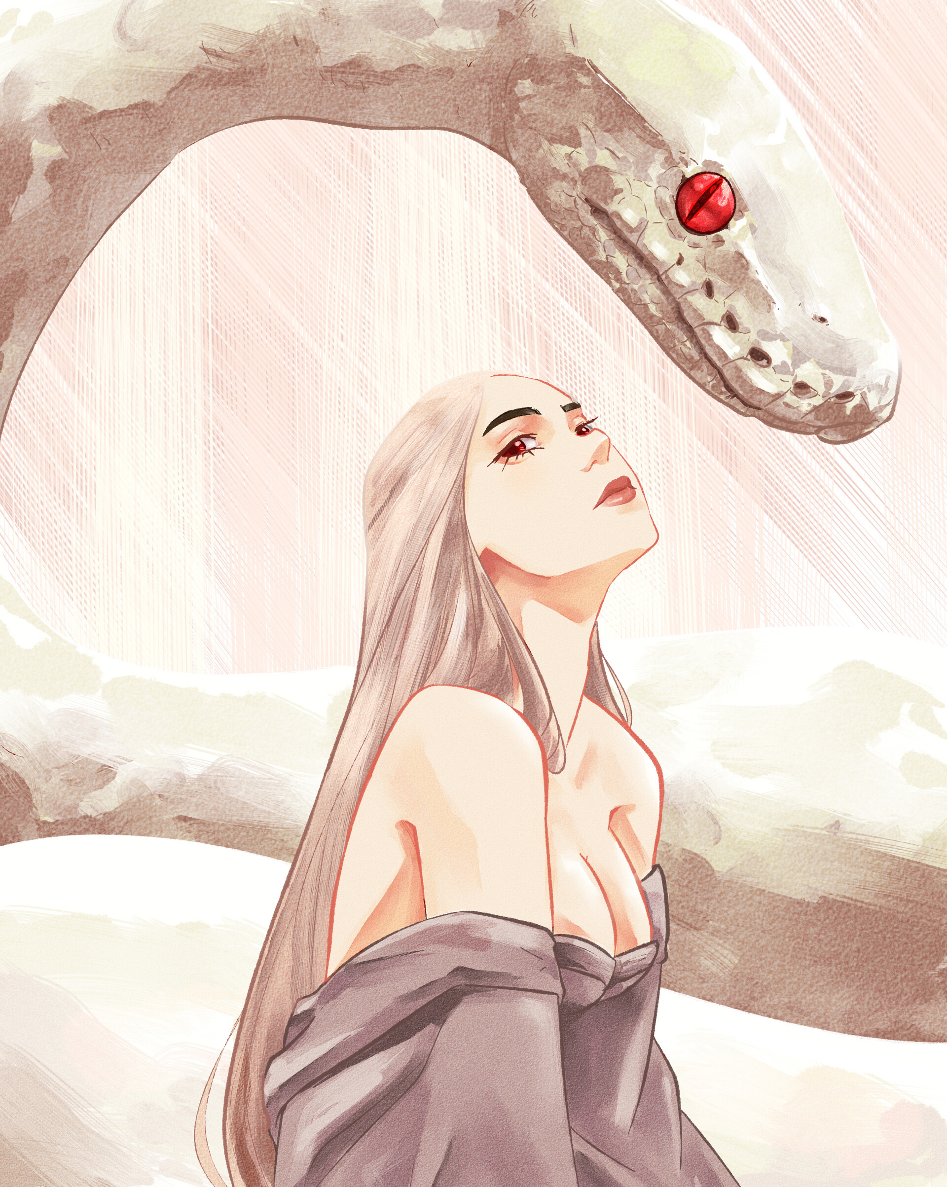 ArtStation - White Snake