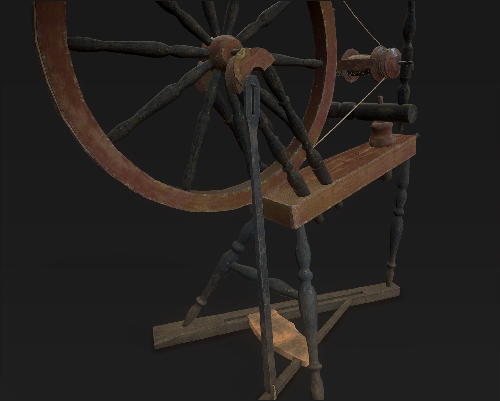 ArtStation - Spinning Wheel