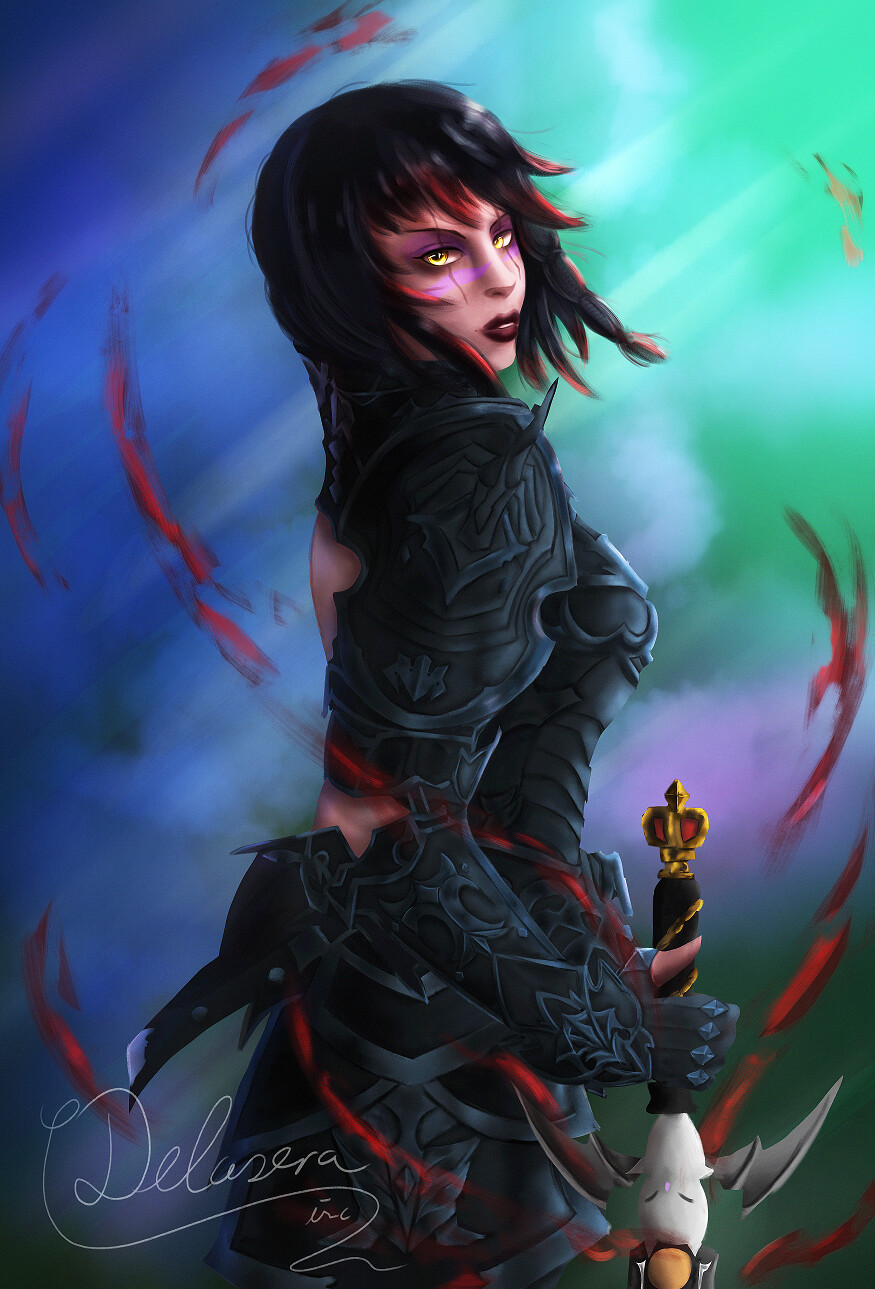 ArtStation - FF14 WoL Grinning Camellia