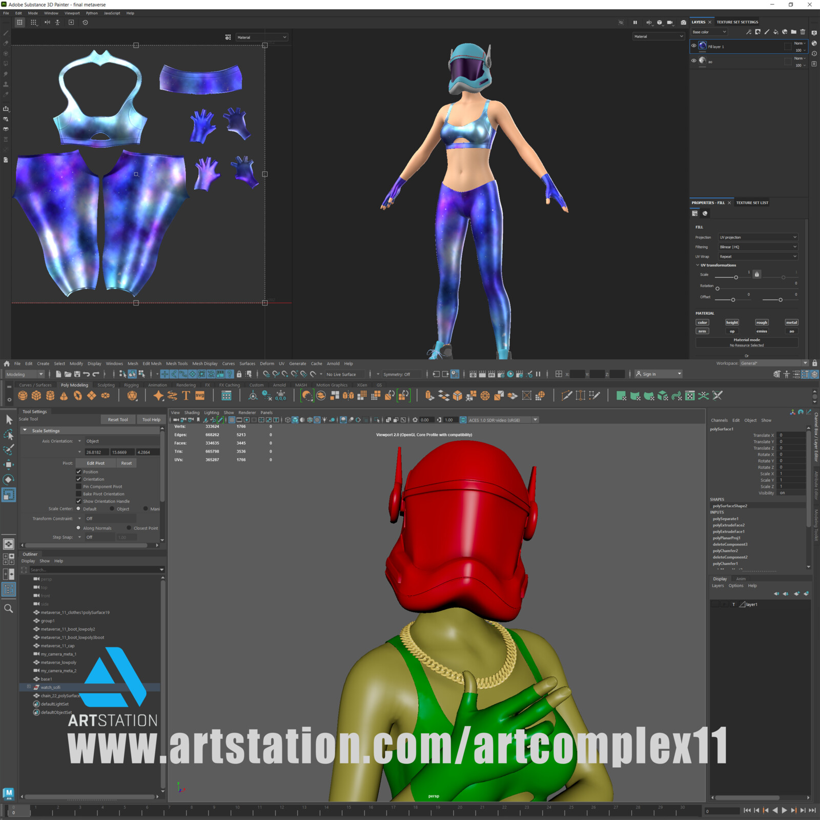 ArtComplex.Studio - Metaverse Gaming Character
