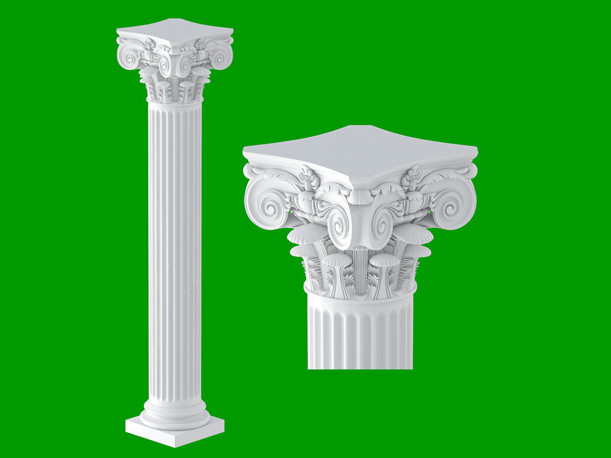 ArtStation - Modern Composite Column 3D model