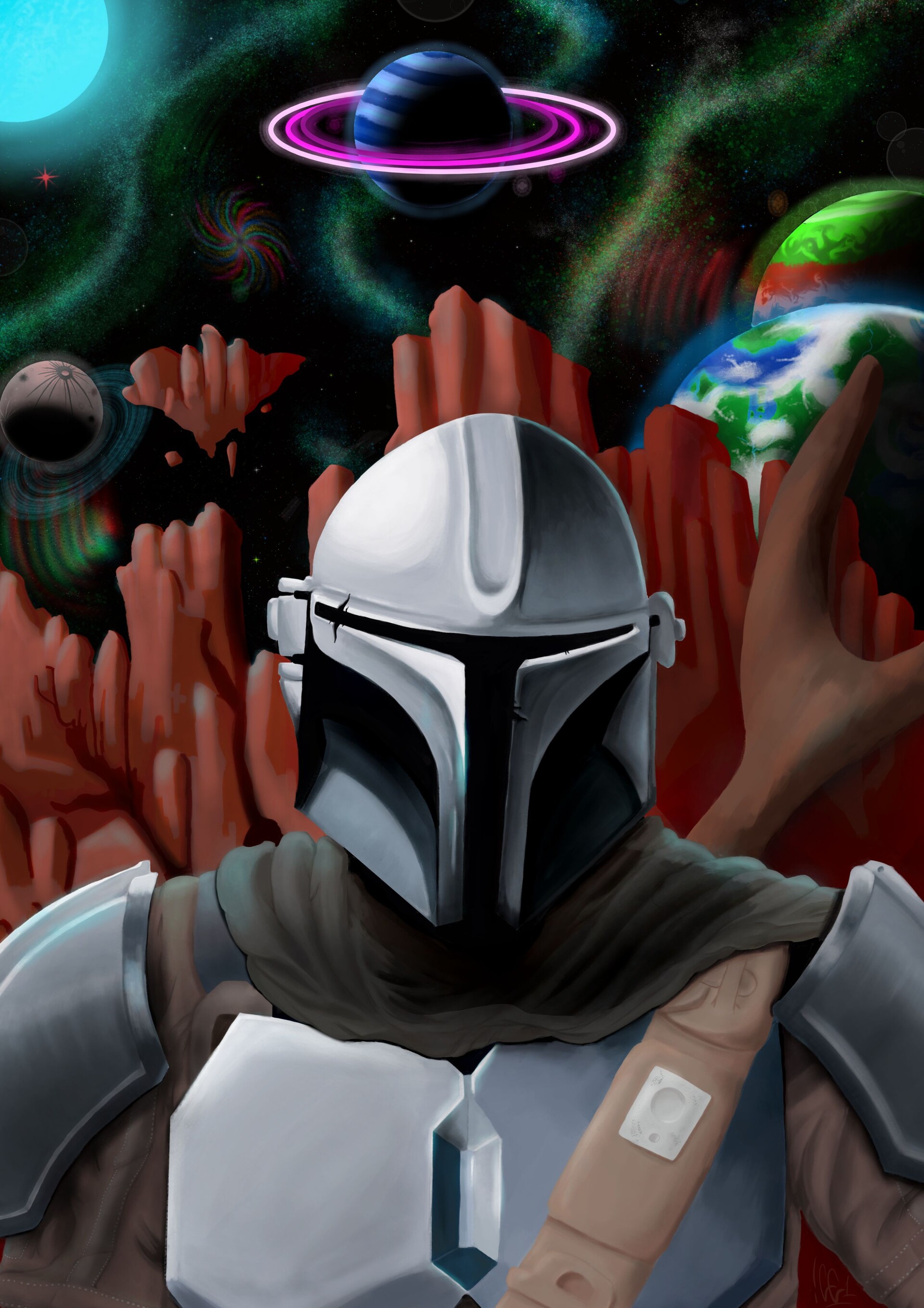 ArtStation - Mandalorian fan art