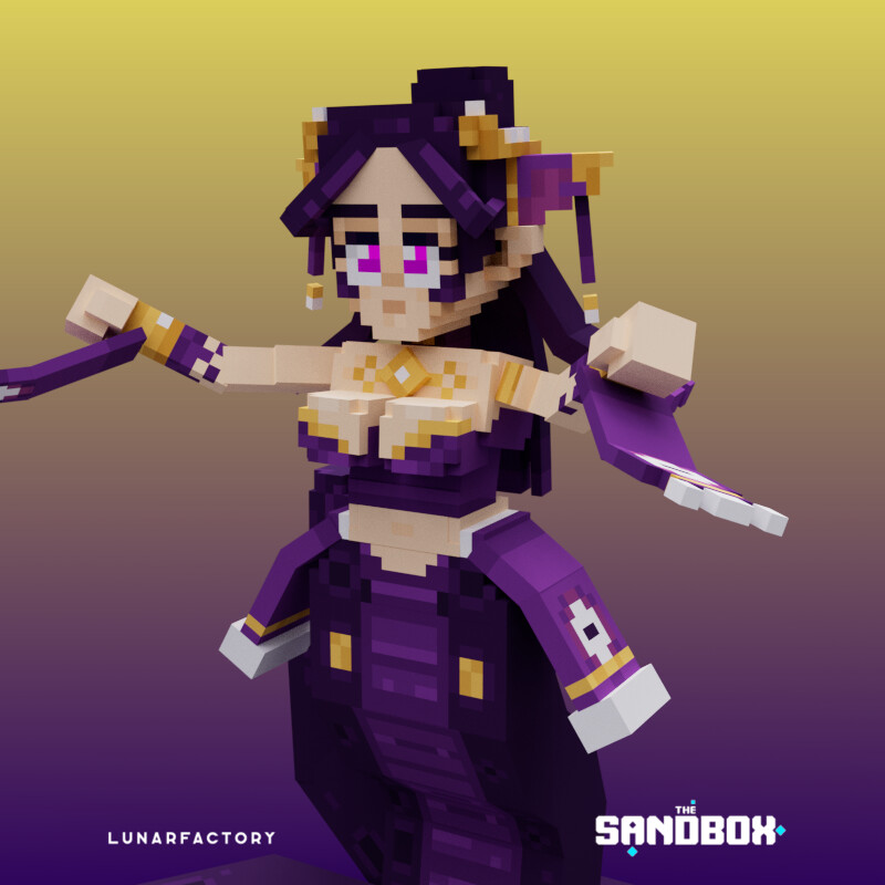 Lunar Factory - VoxEditWeekly : Mysterious Shaman Lamia