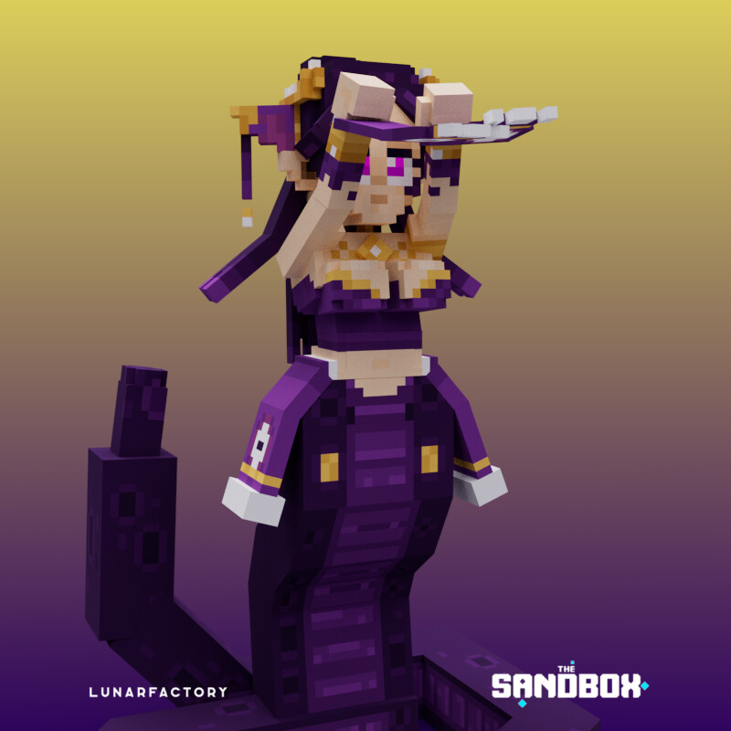 Lunar Factory - VoxEditWeekly : Mysterious Shaman Lamia