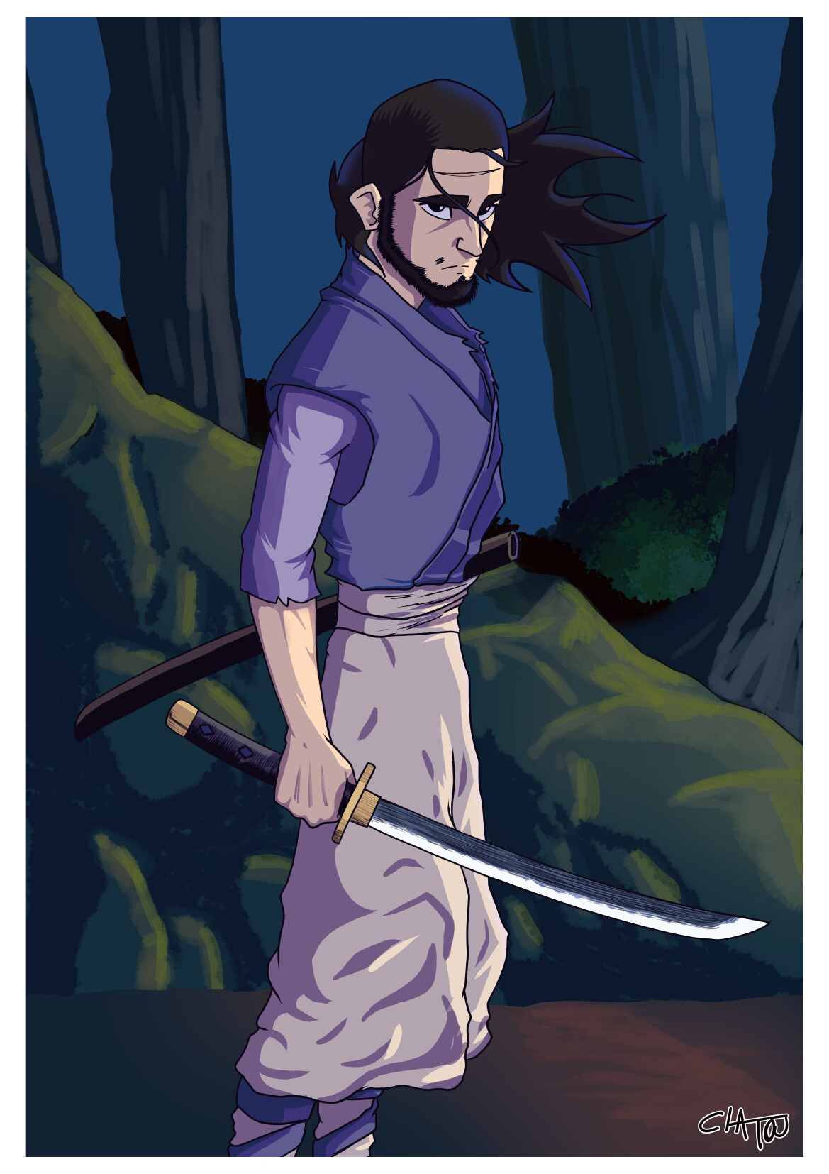 ArtStation - Ryu (O. C.) Ready for a Fight