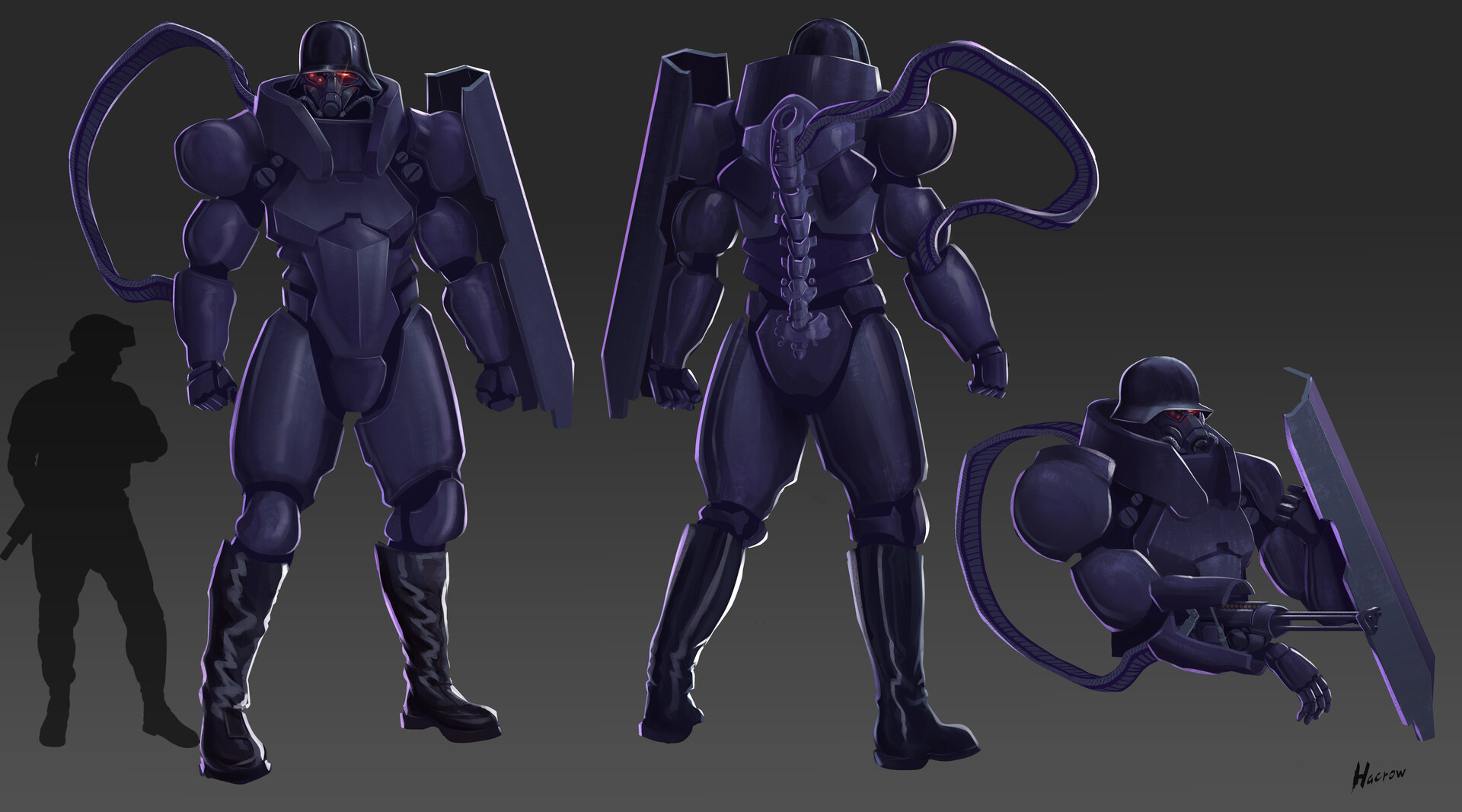 ArtStation - Super Soldier character design