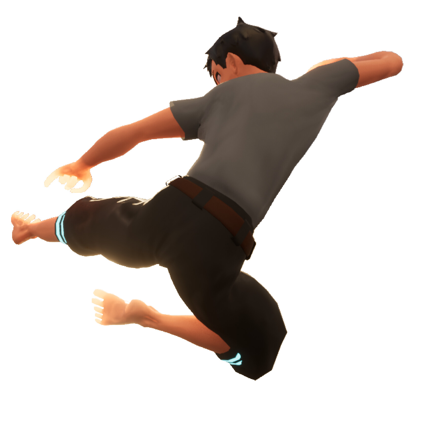James Wales - Shinra Kusakabe Game Ready Asset