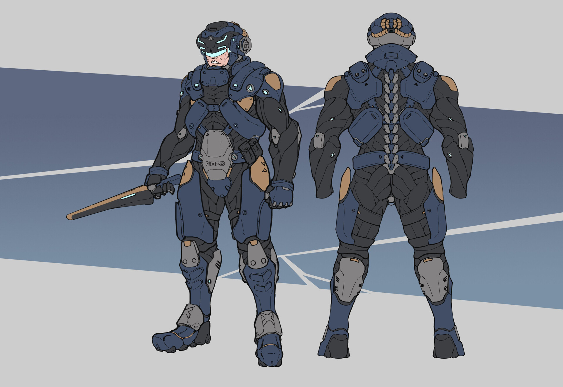 Lei Zhang - Pure Onyx Concept Art Dump Vol.3: The Enforcers (On Going...)