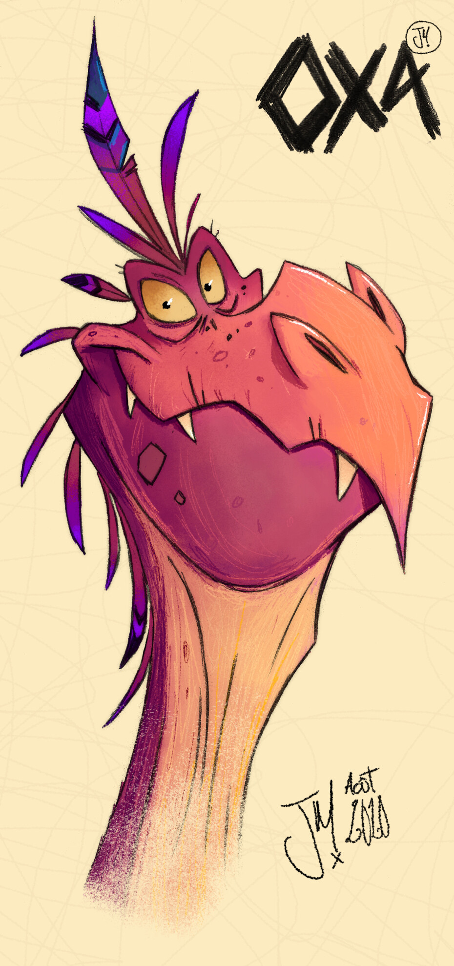 ArtStation - •OXA• Personal project//Concept art T-REX