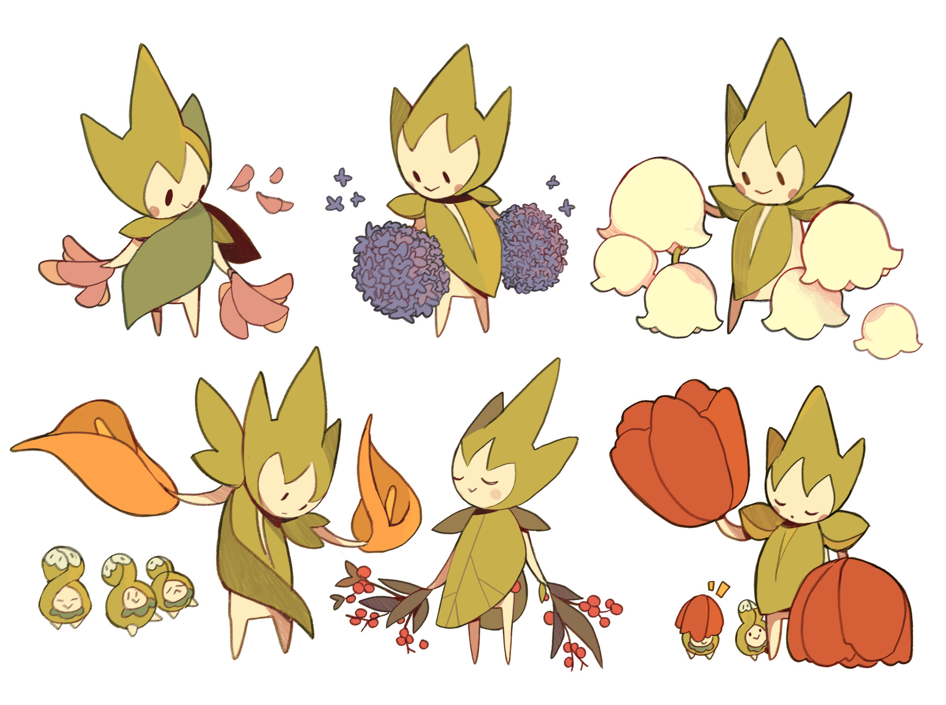 ArtStation - Roselia Variants!