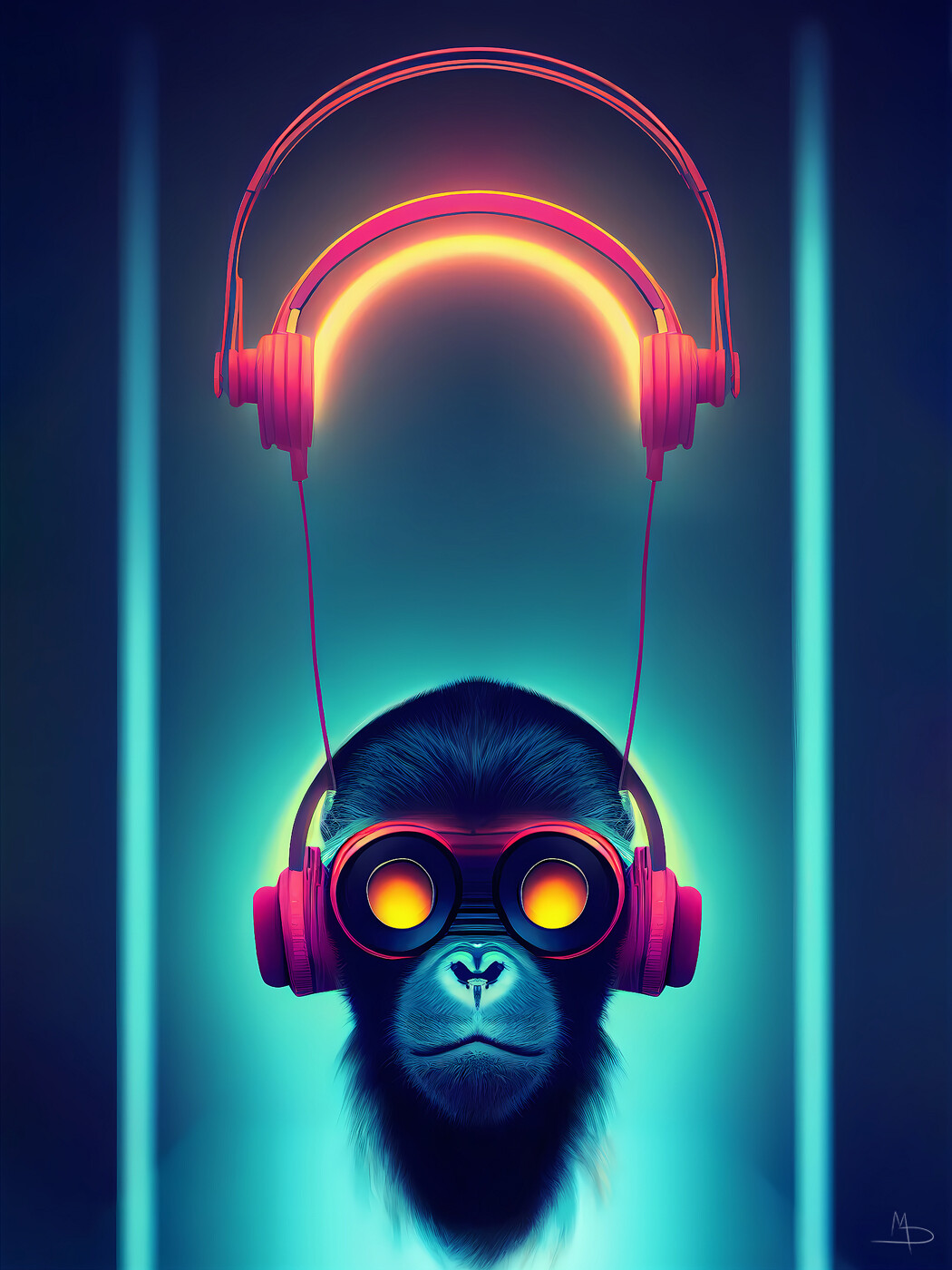 ArtStation - Monkey Music II.