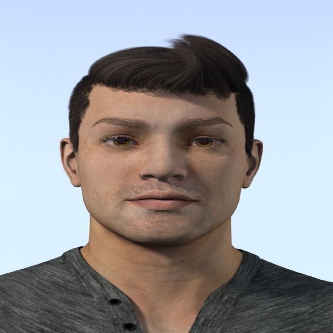 ArtStation - 3d metal human character