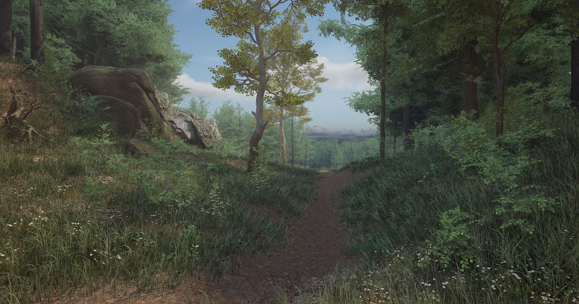 ArtStation - View On A Wood Glade (UE 5.1)