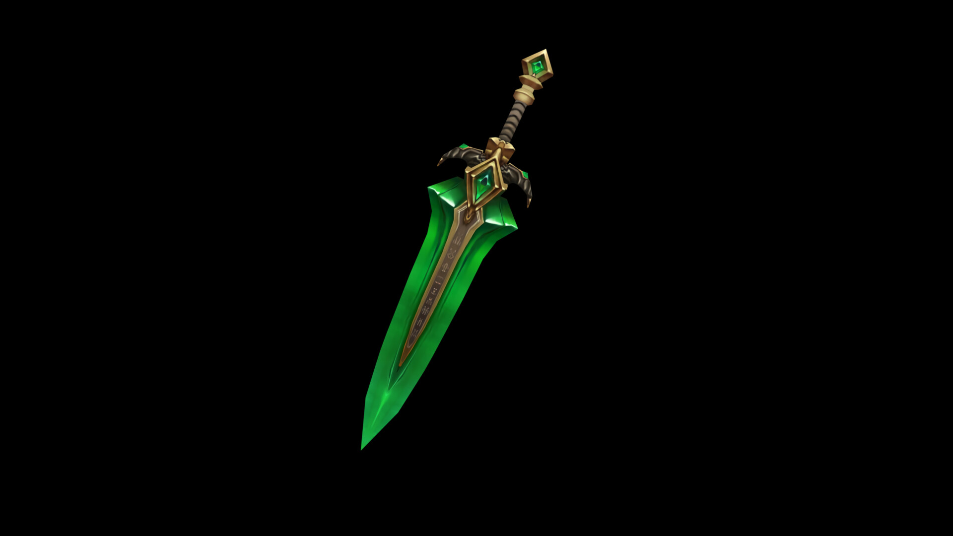 Green Bladed Sword