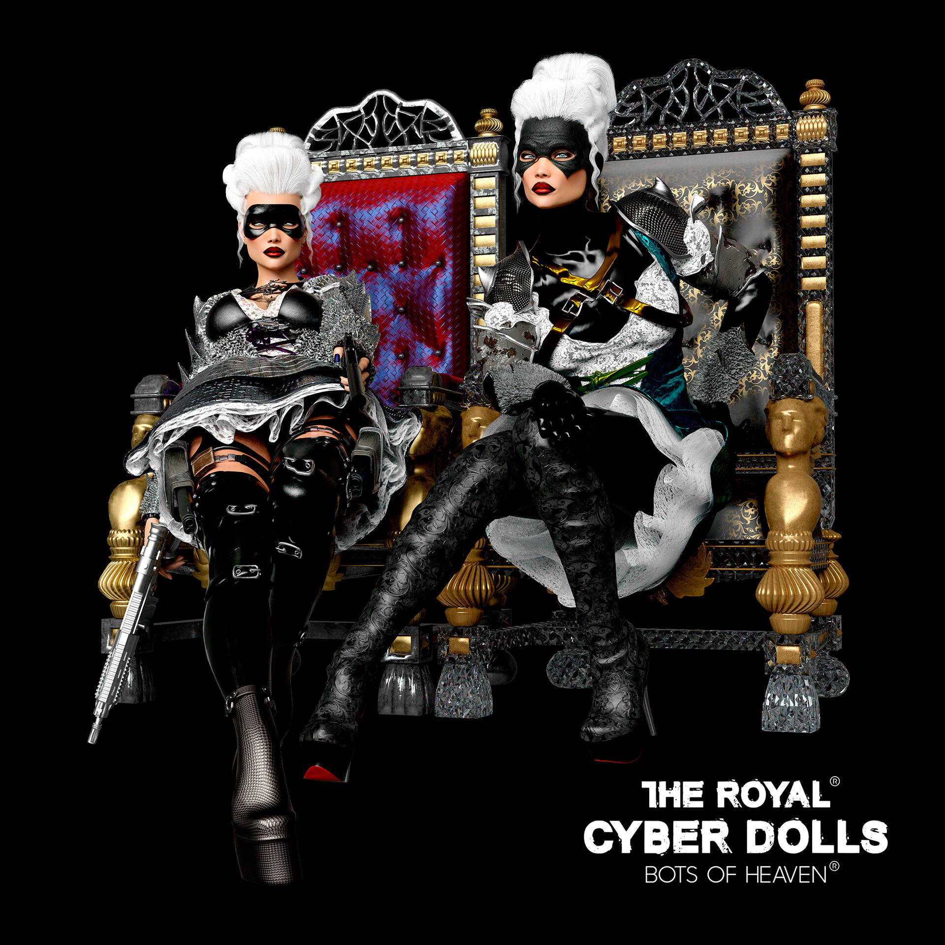 ArtStation - THE ROYAL CYBER DOLLS® WORLD
