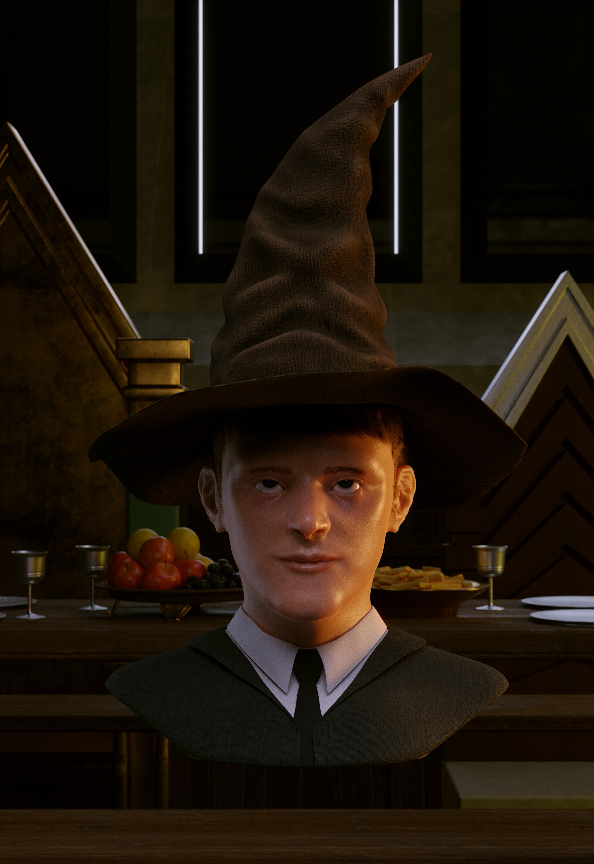 ArtStation - Harry Potter sorting