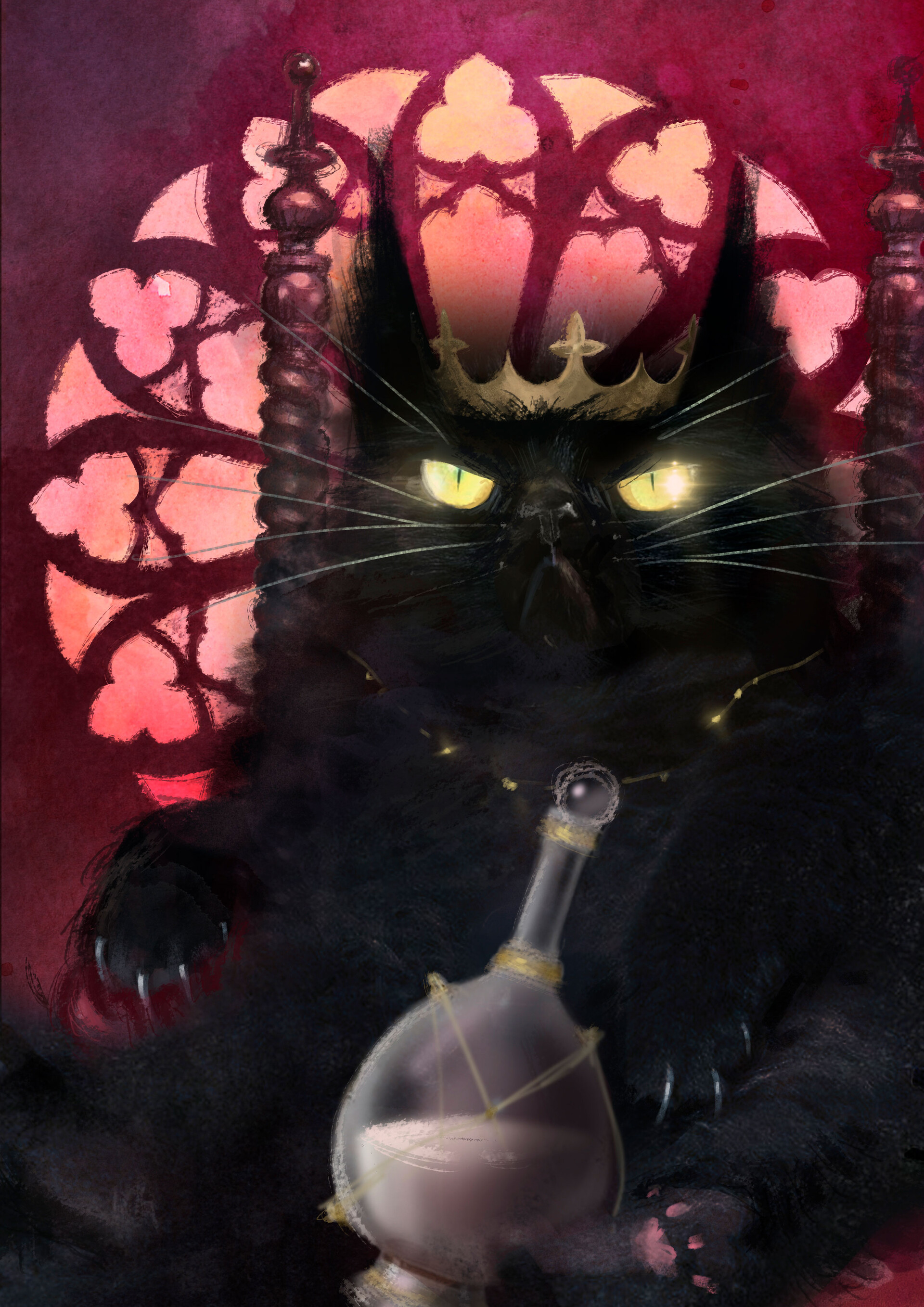 ArtStation - The Tale of the Brave Mouse "Nutlet" - Lord of Darkness