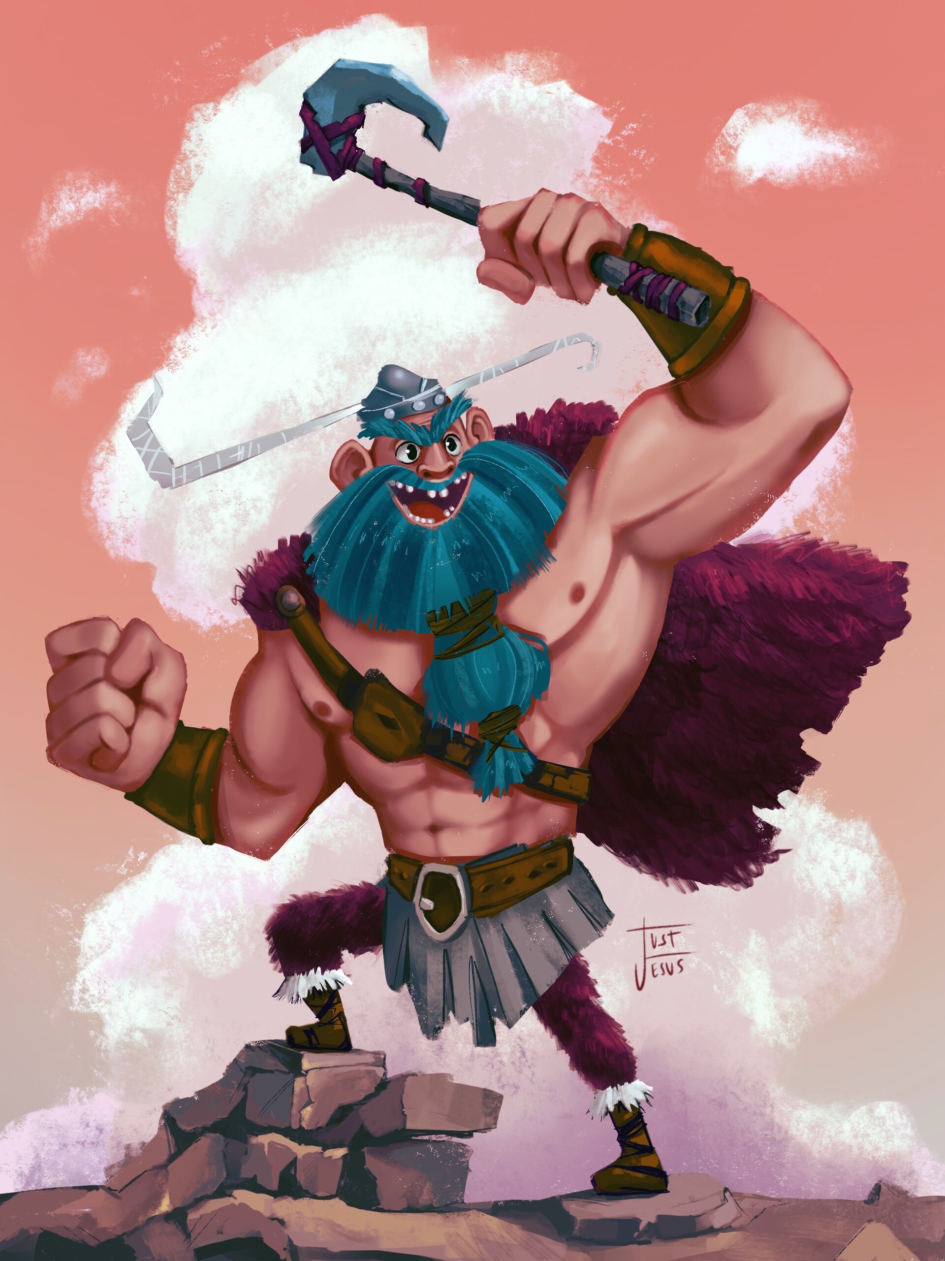 ArtStation - VIKINGS COLORFULL