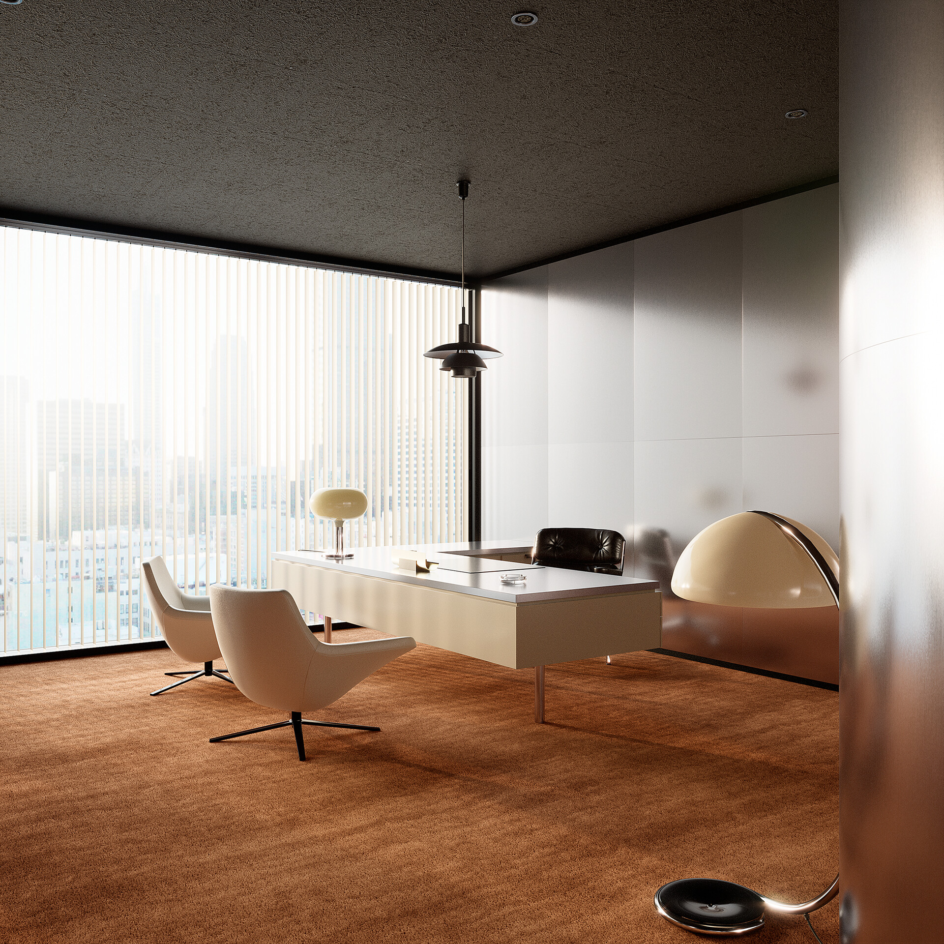 ArtStation - Executive office / UE5 / Archiviz