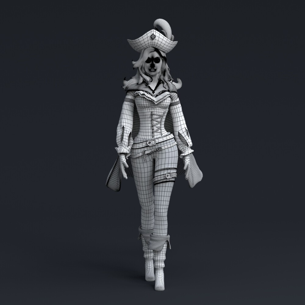 Esraa Essam - 3D Miss Fortune