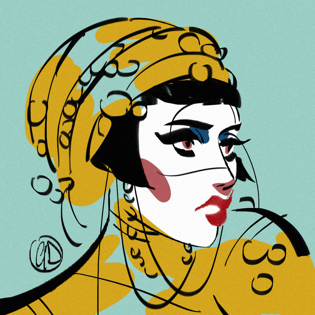 ArtStation - The Golden Woman from Jibaro (Love, Death & Robots)